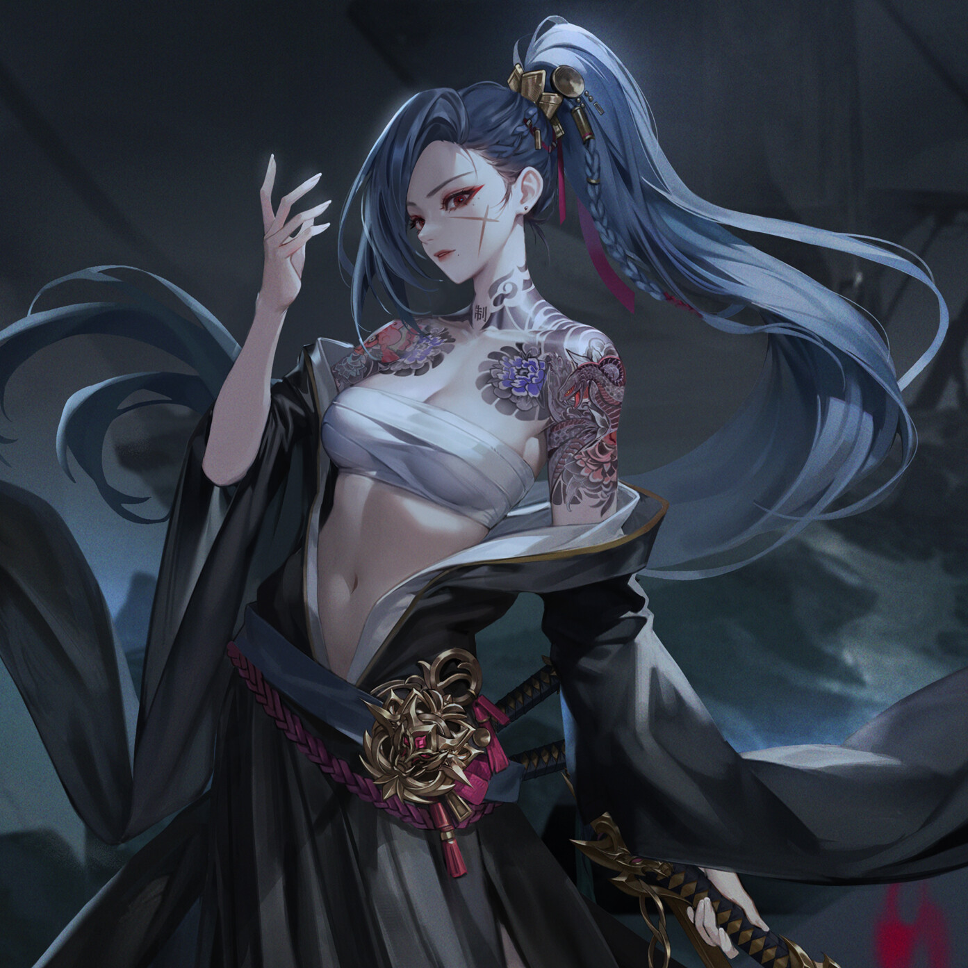 ArtStation - OC Vanguard_Azami (2024)