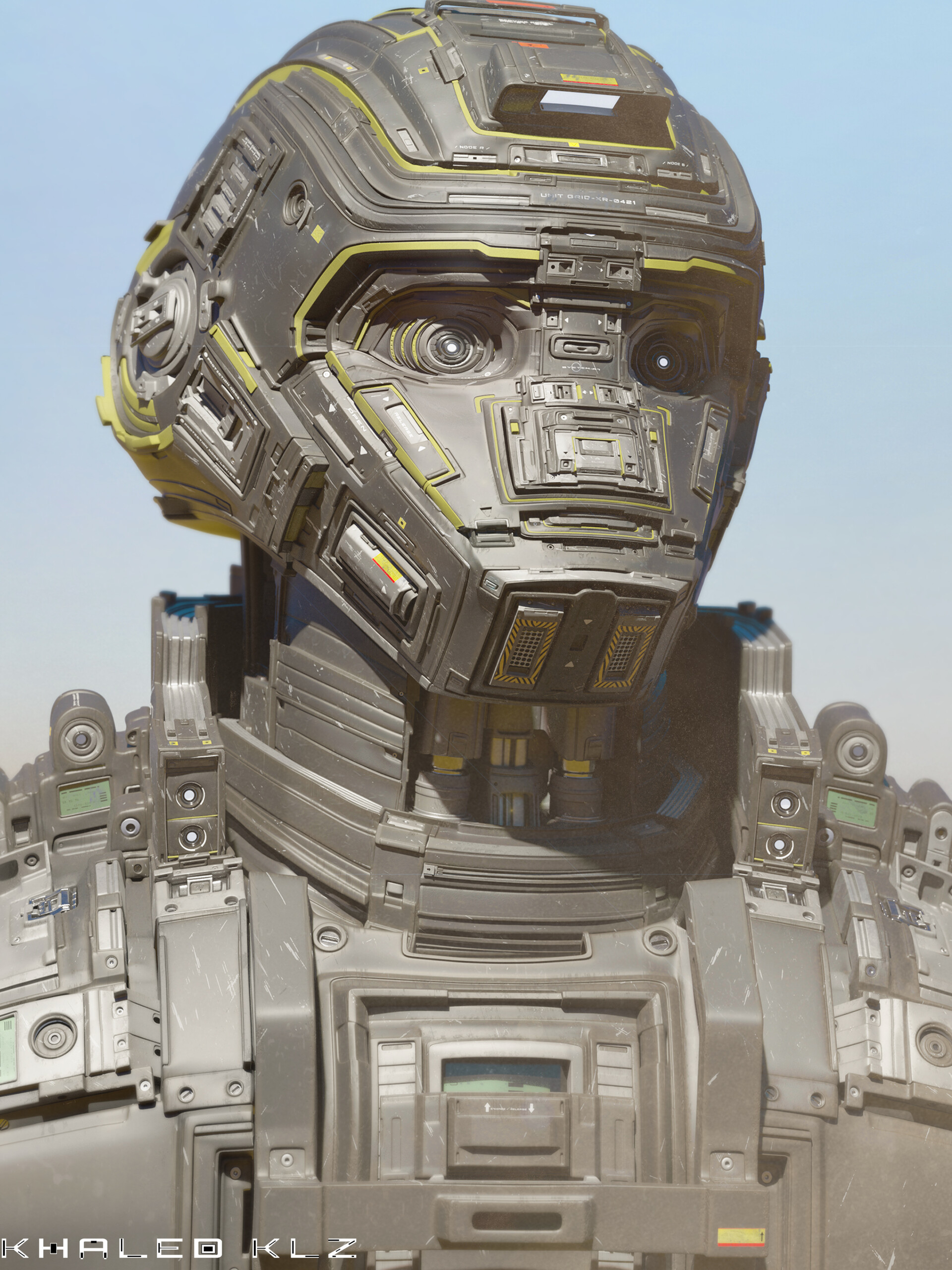 ArtStation - UNIT G.R.I.D