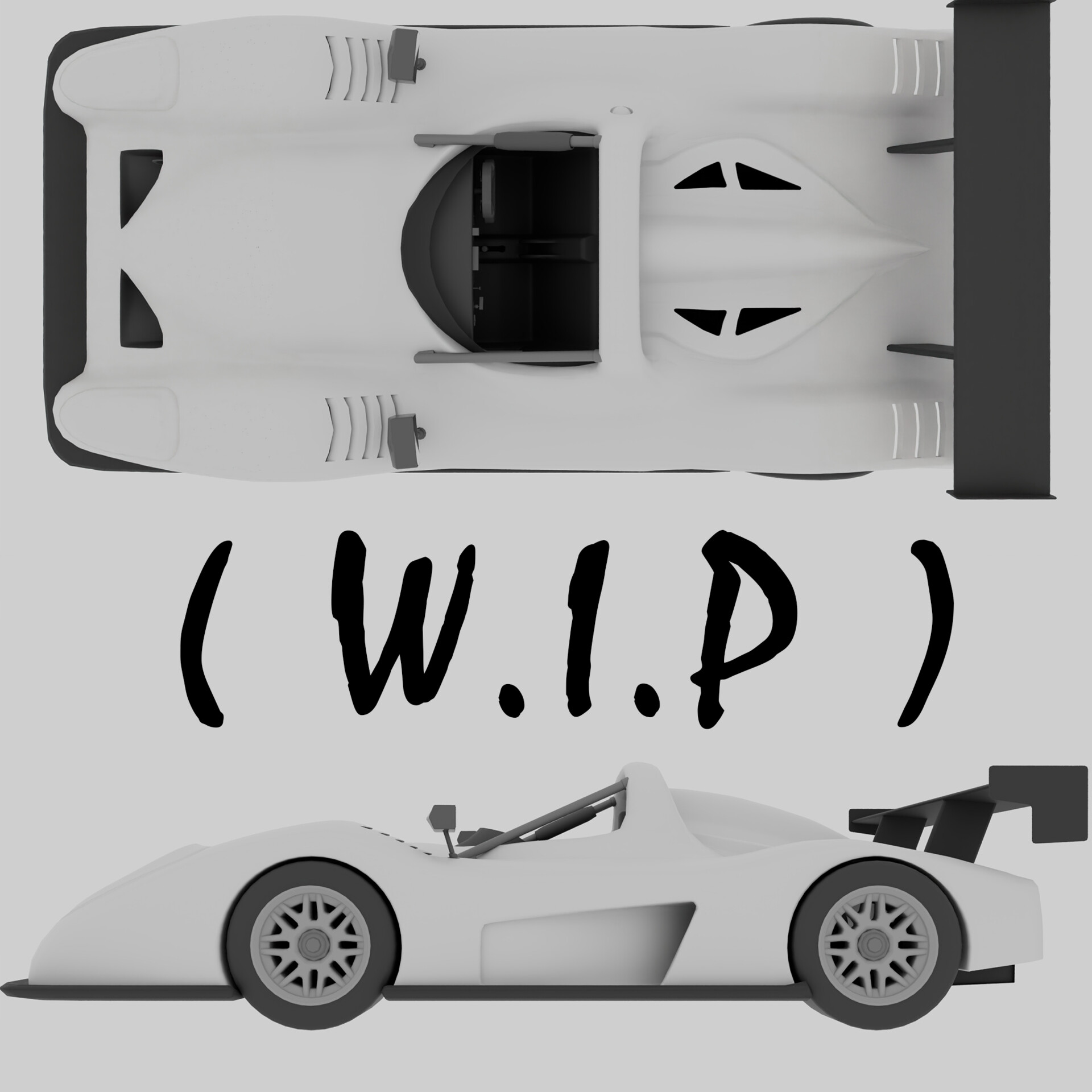 ArtStation - Radical SR3 2004 (WIP)