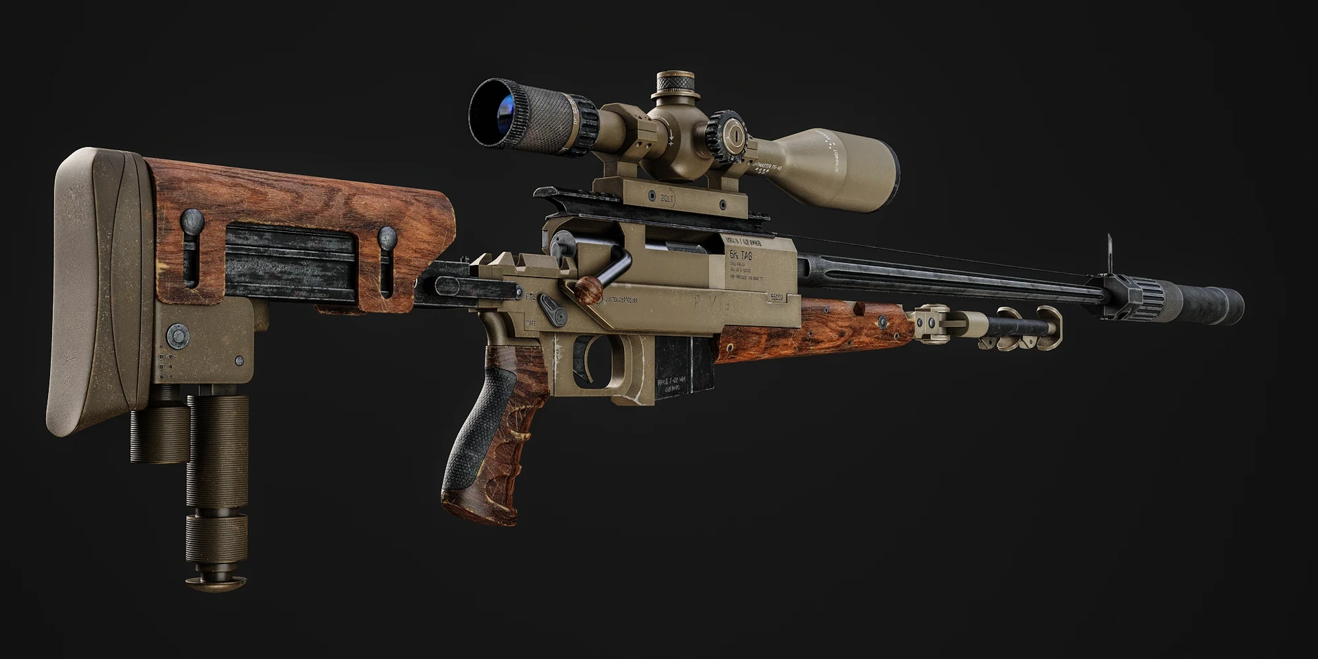 ArtStation - Sniper Rifle