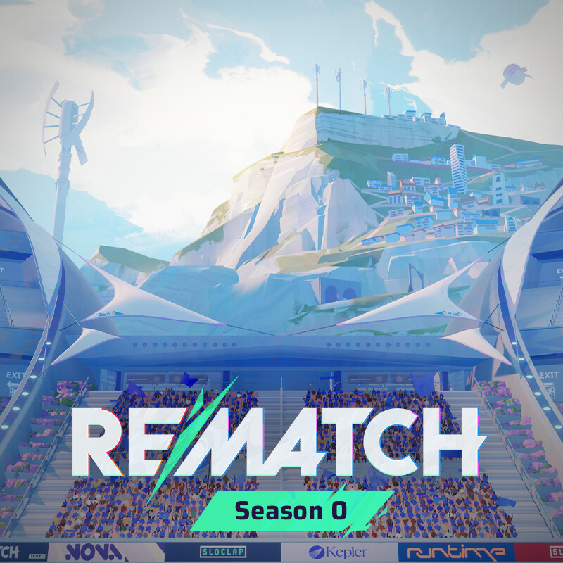 ArtStation - REMATCH - Wind Stadium by Day