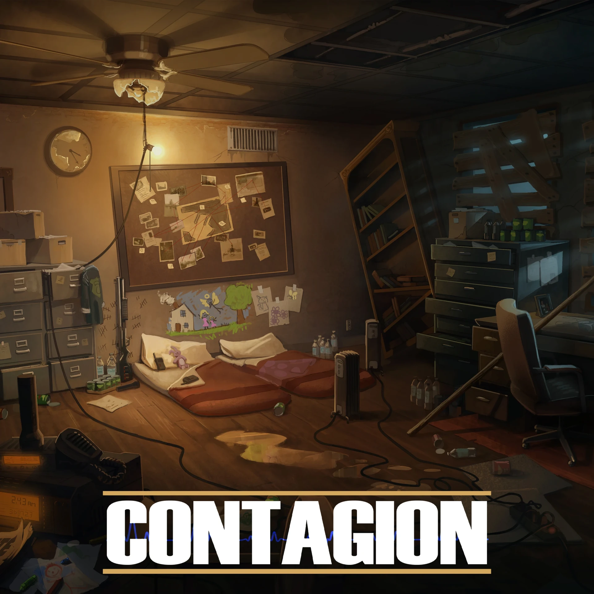 ArtStation - Dystopian detective office