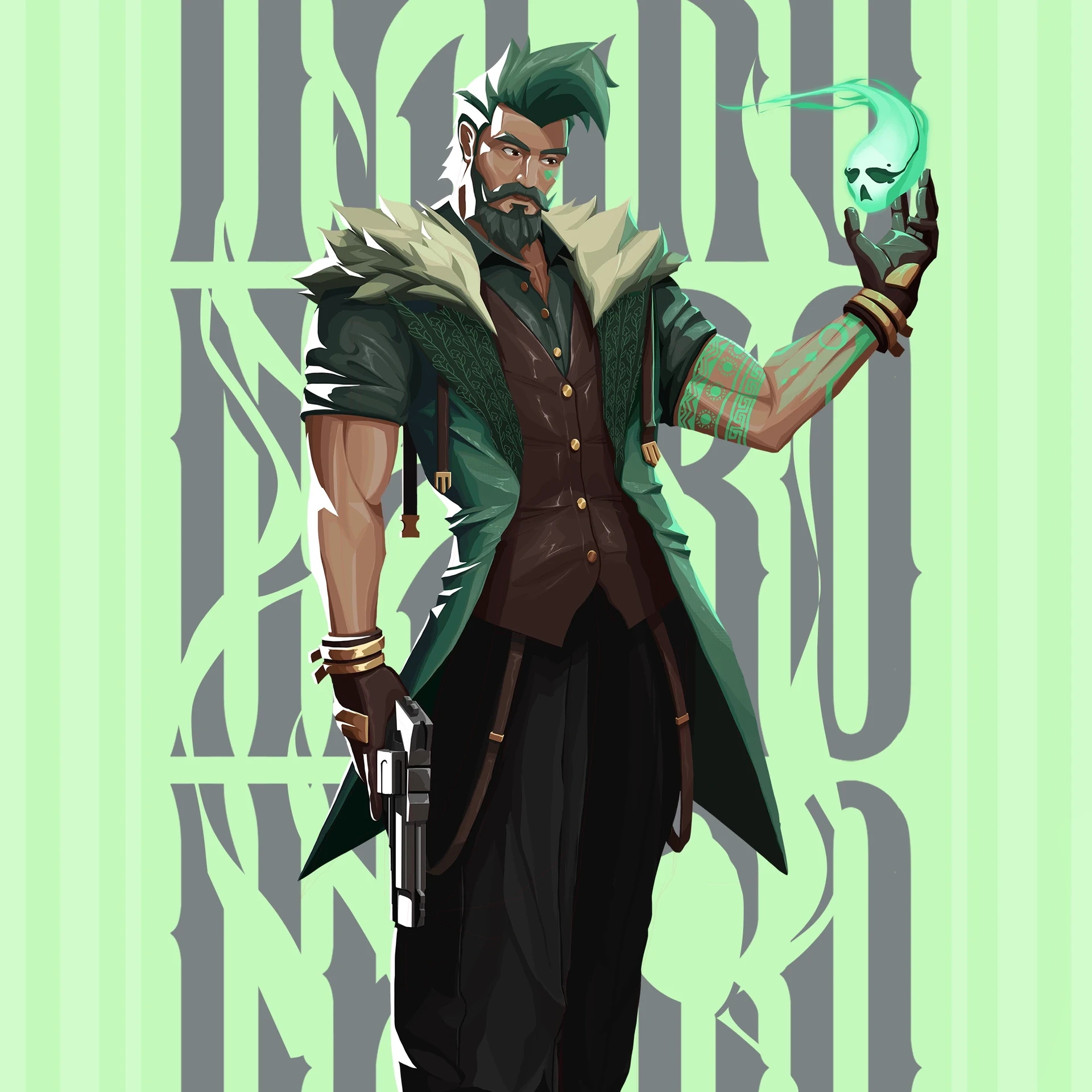 ArtStation - Valorant Fan Made Agent - Necro