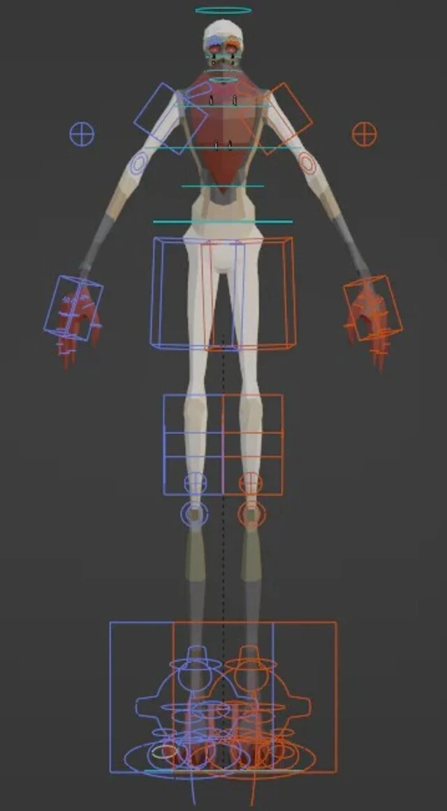 ArtStation - Frogger's Rig