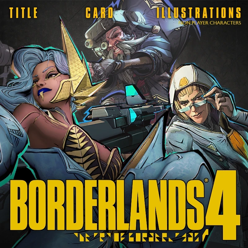 ArtStation - Borderlands 4 - Title Card Illustrations - Non-Player ...