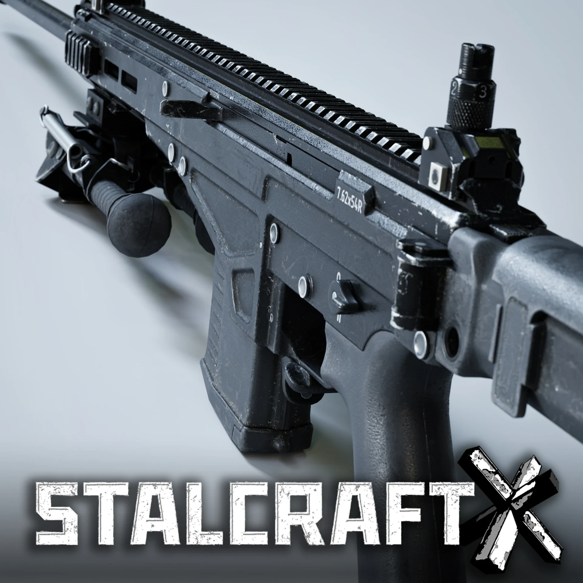 Omen Studio - SVCh sniper rifle - Stalcraft: X