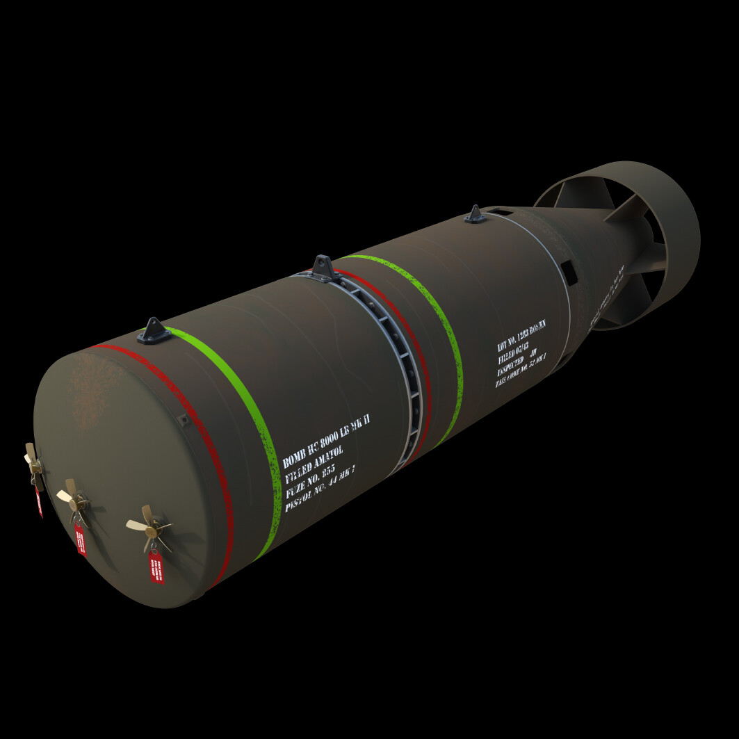 ArtStation - HC MK II 8000 Lb.