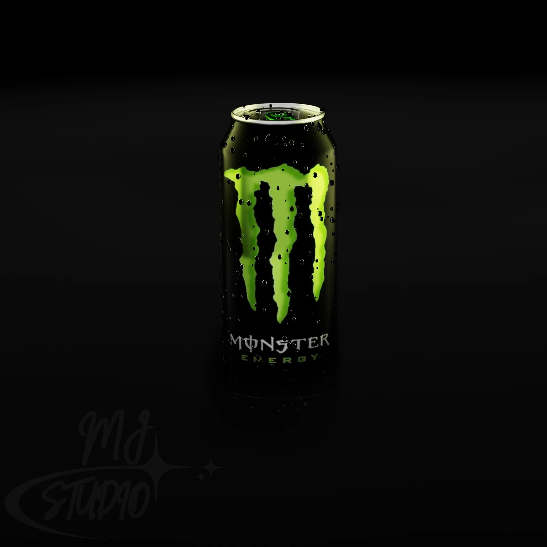 ArtStation - Monster Energy Can – Product Visualization