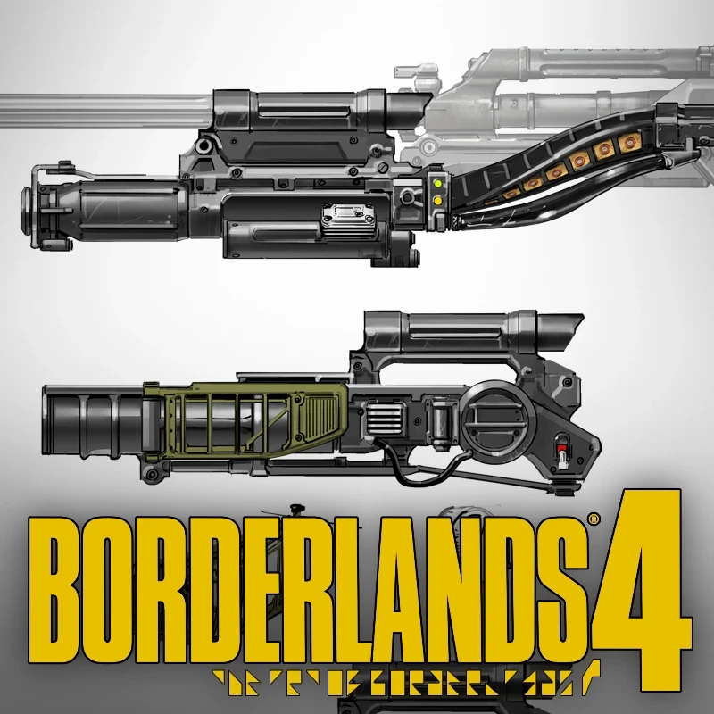 ArtStation - Vladof sniper rifle 03