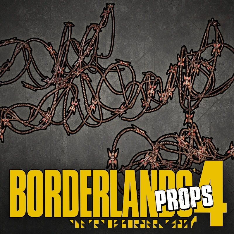 ArtStation - Borderlands 4 - Ripper Razor Wire