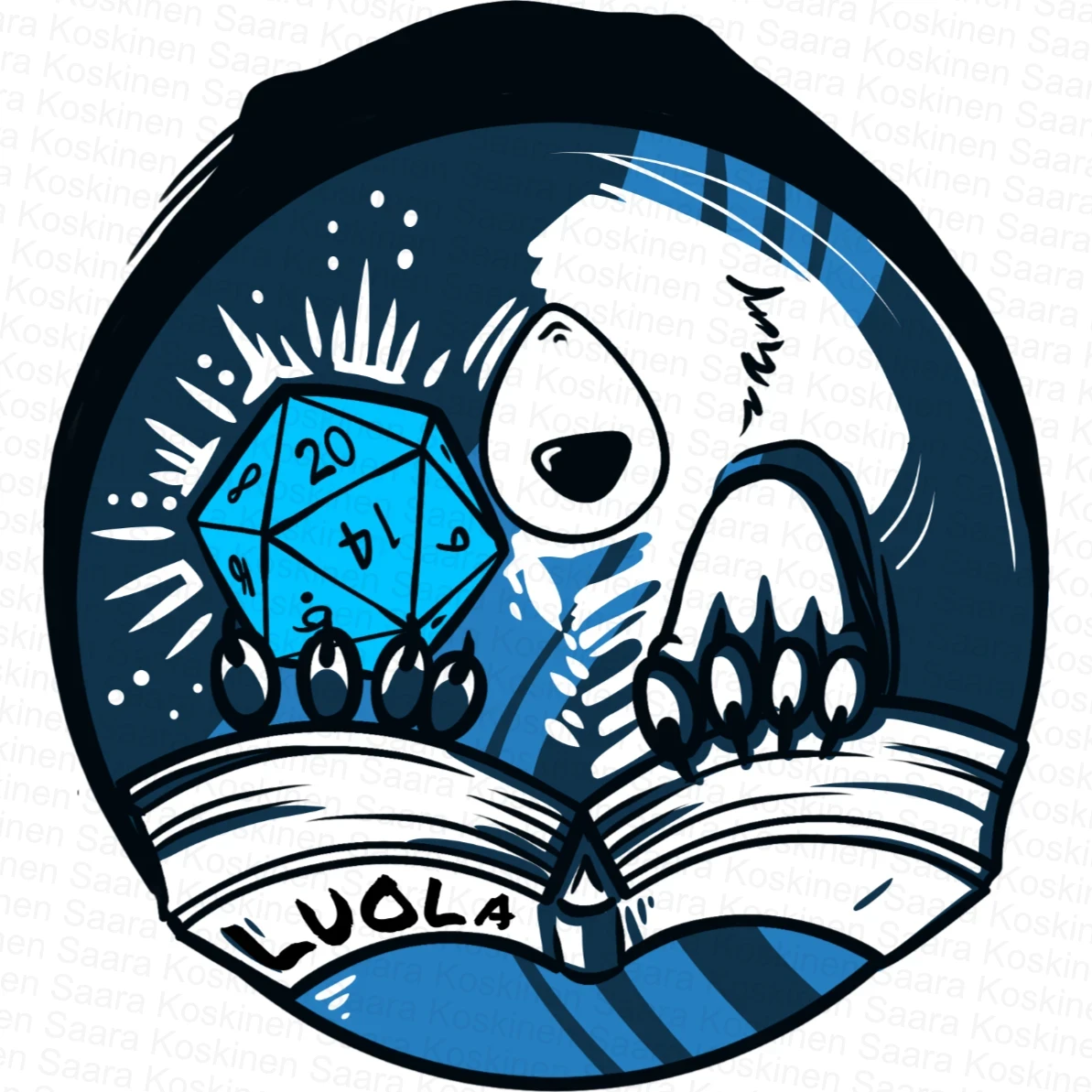 ArtStation - Logo design for Local TTRPG group