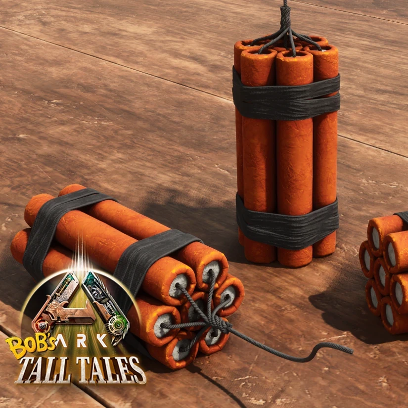 ArtStation - ARK: Bob's Tall Tales - C4 Dynamite Skin