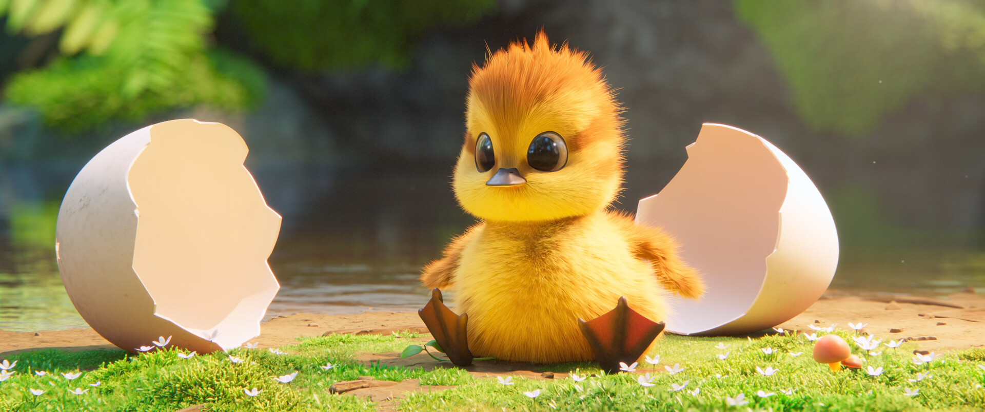 ArtStation - Still Images of Environments from My Graduation Film "Quack!"