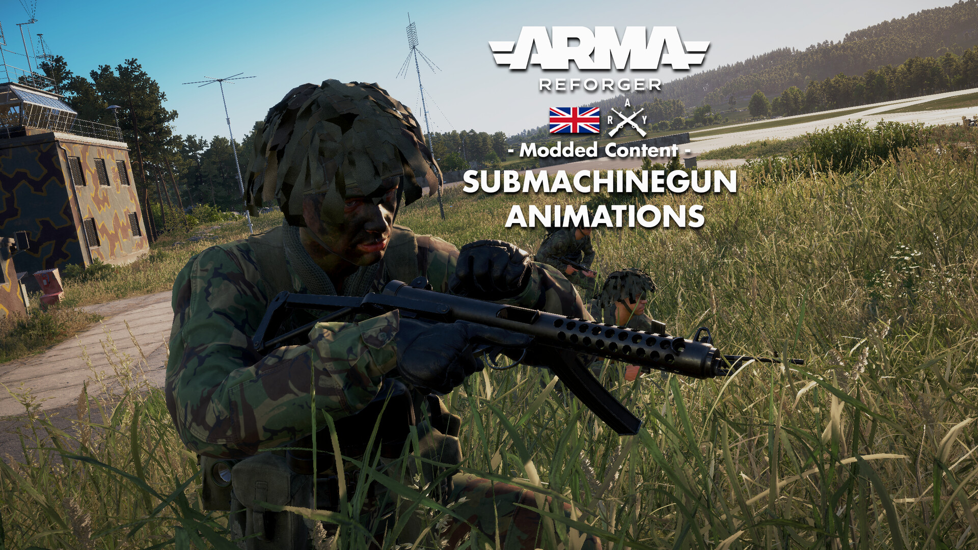 ArtStation - British Forces & ARMA-RY Mods: SMG Animations