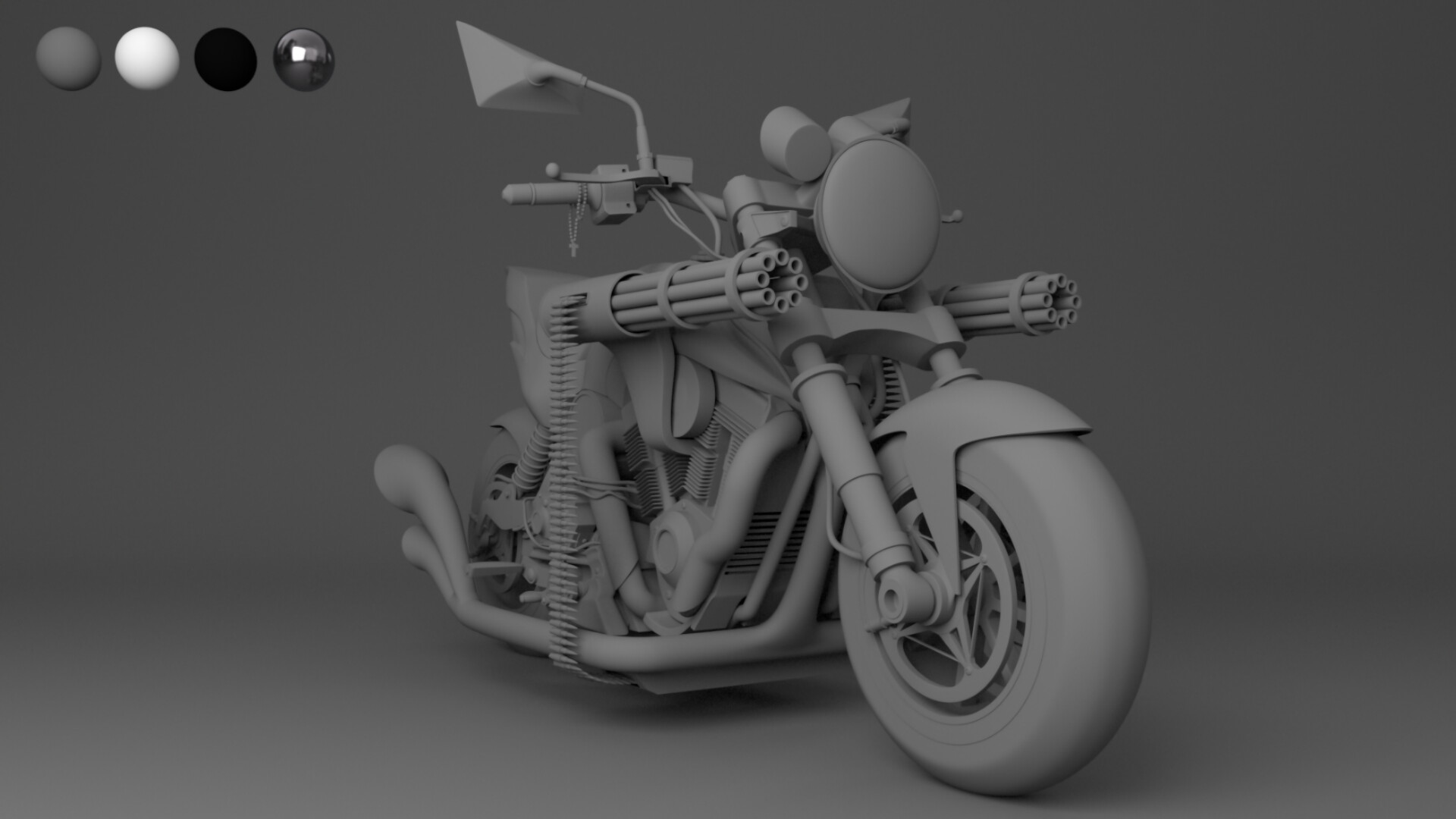 ArtStation - Motorcycle