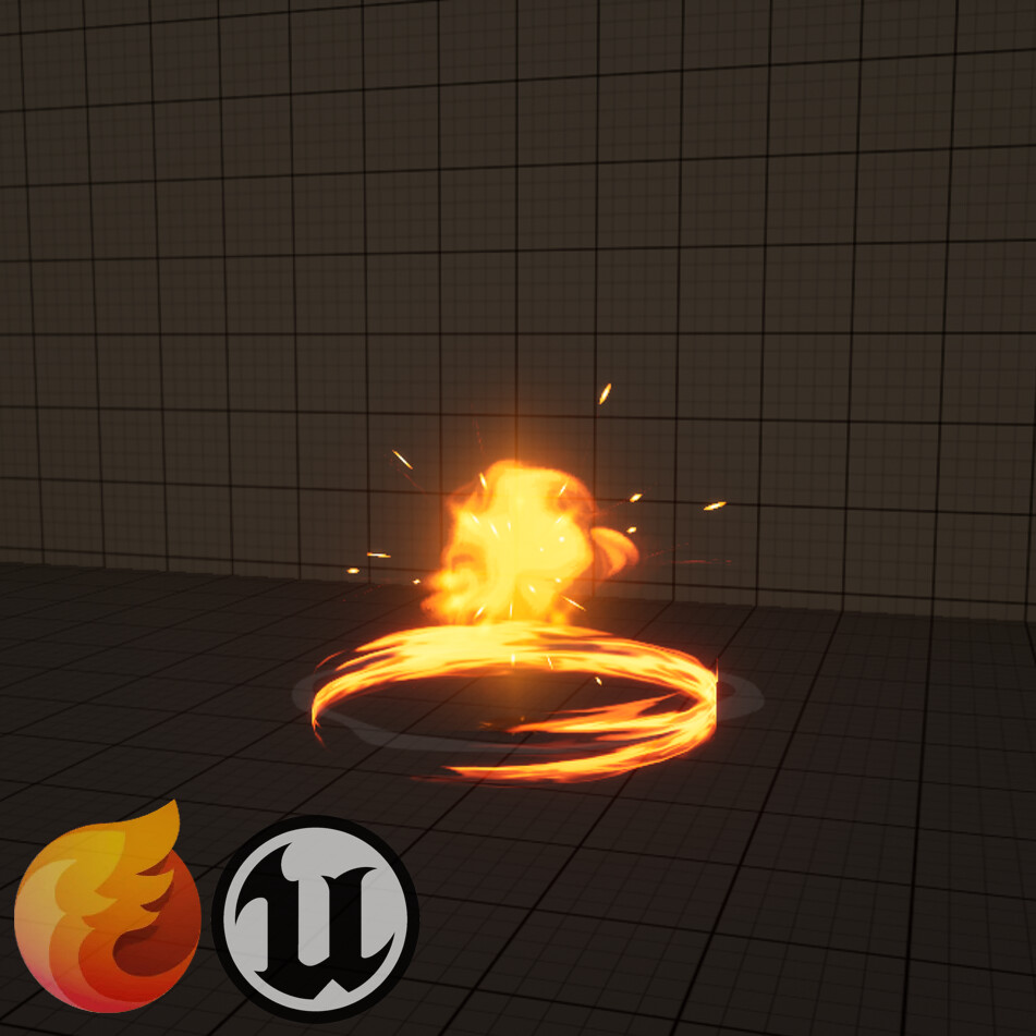 ArtStation - Fire explosion VFX