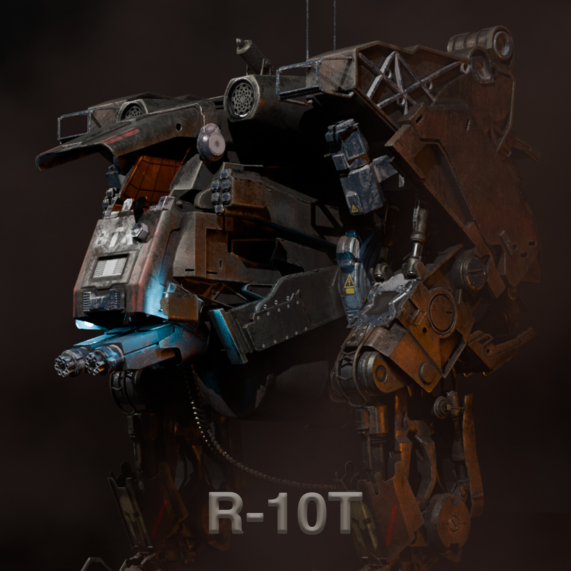 ArtStation - R-10T Mech ( Fan Art )