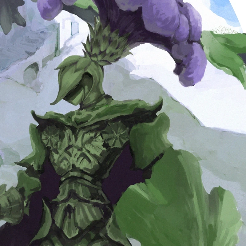 ArtStation - Guardian Knight, Isle of Thistles