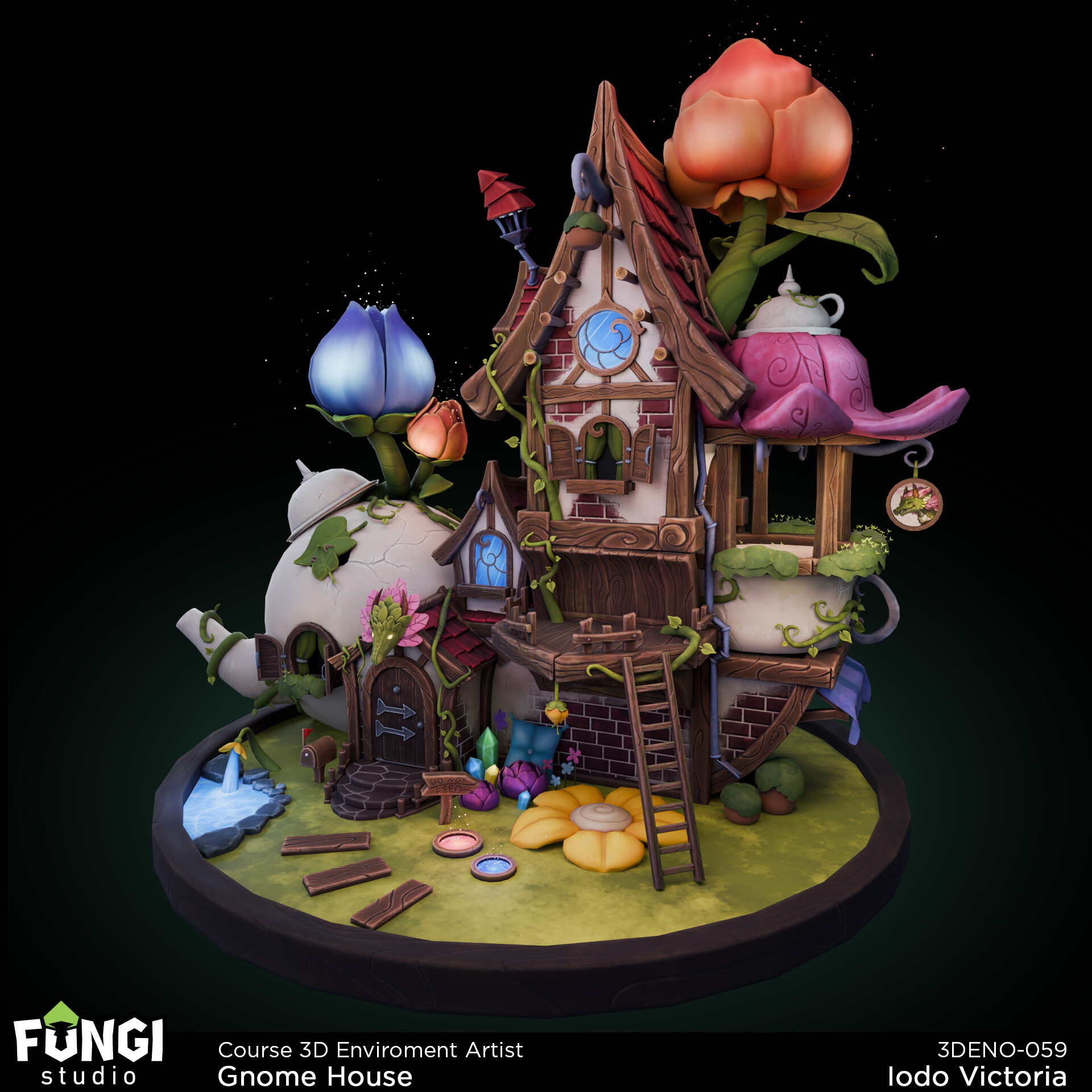 ArtStation - Gnome House