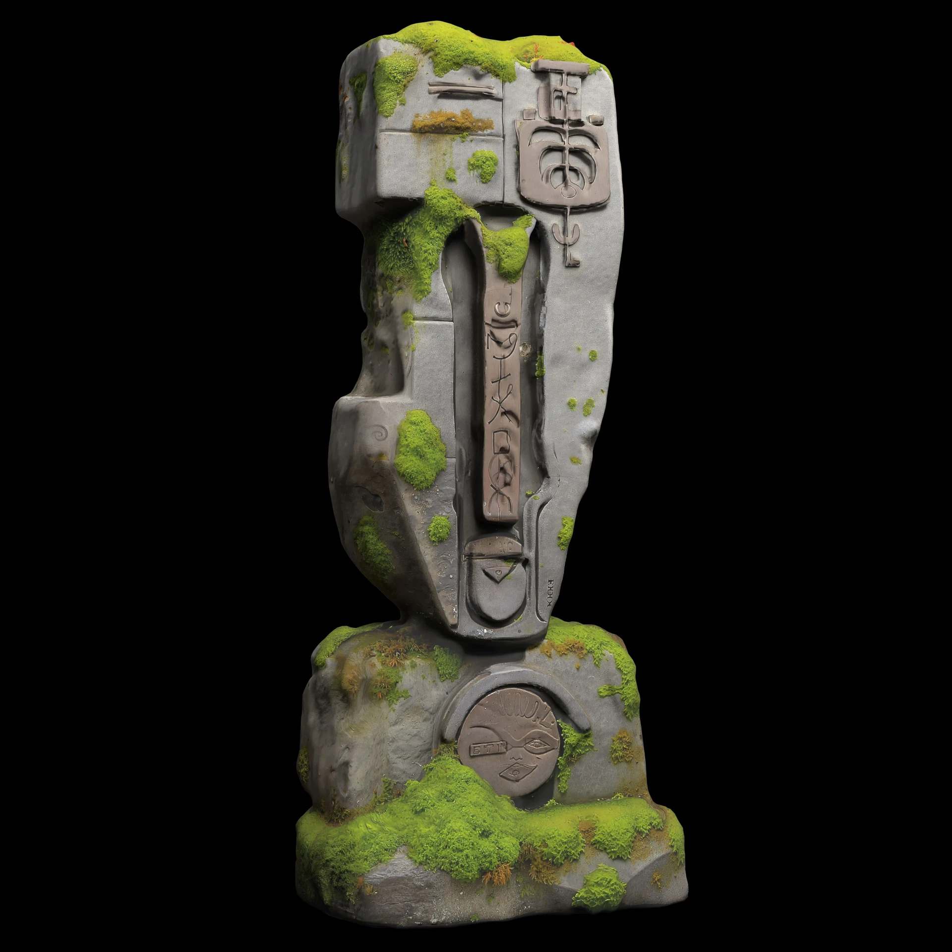 ArtStation - Stone Totem 1 - By PBR Textures