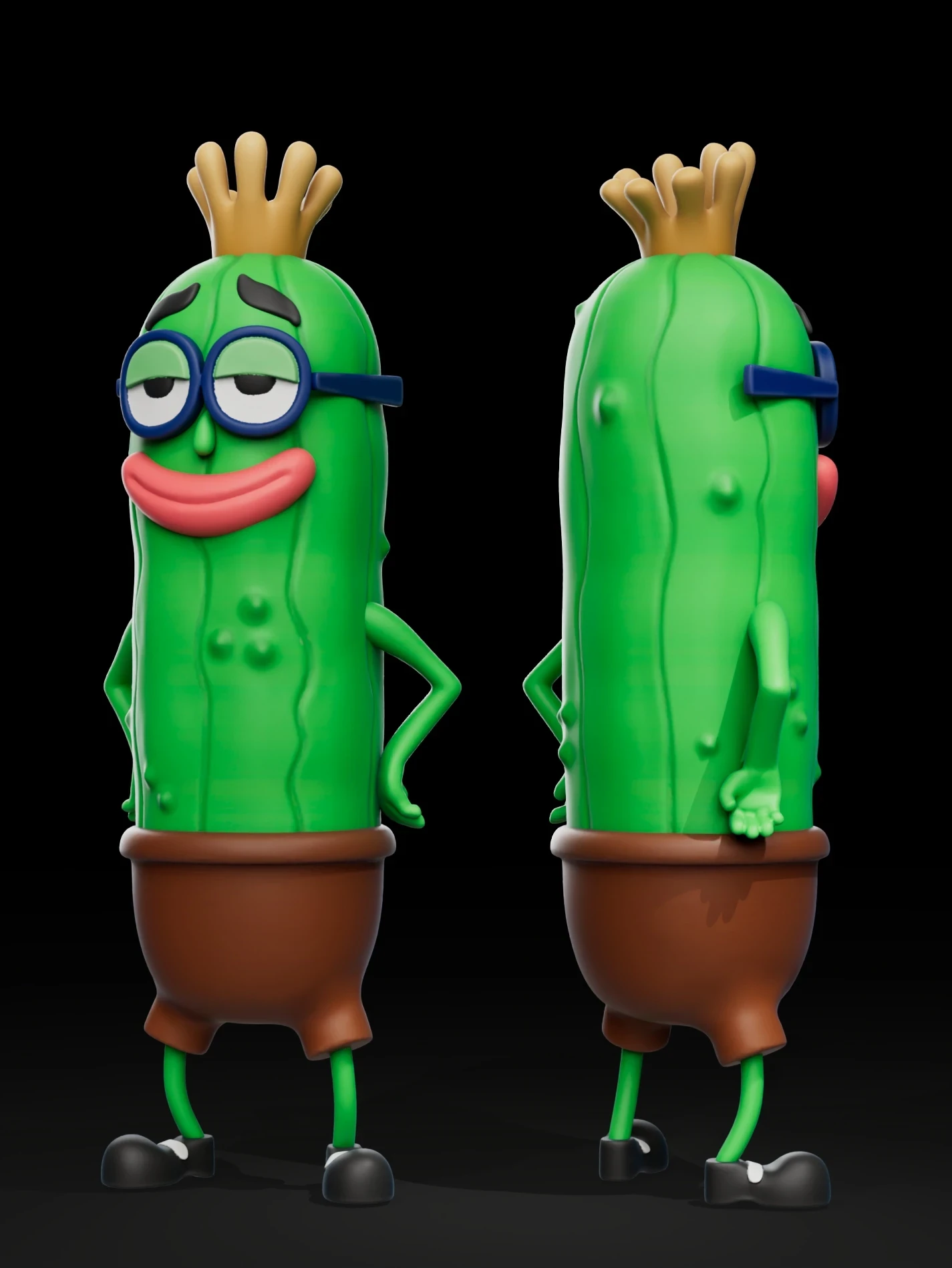 ArtStation - Kevin Pickle from Spongebob (Fan-Art)