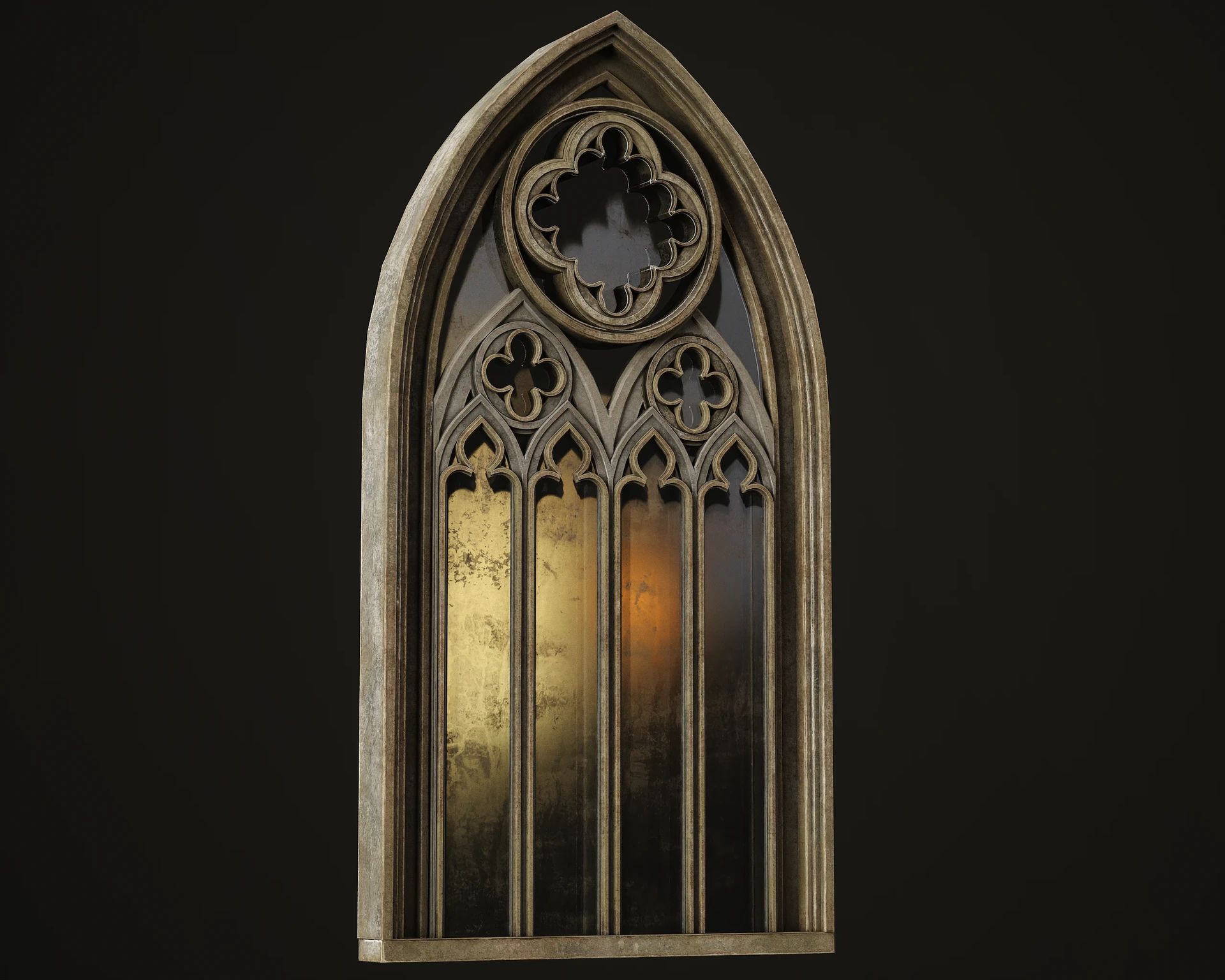 ArtStation - Stone Window Segment