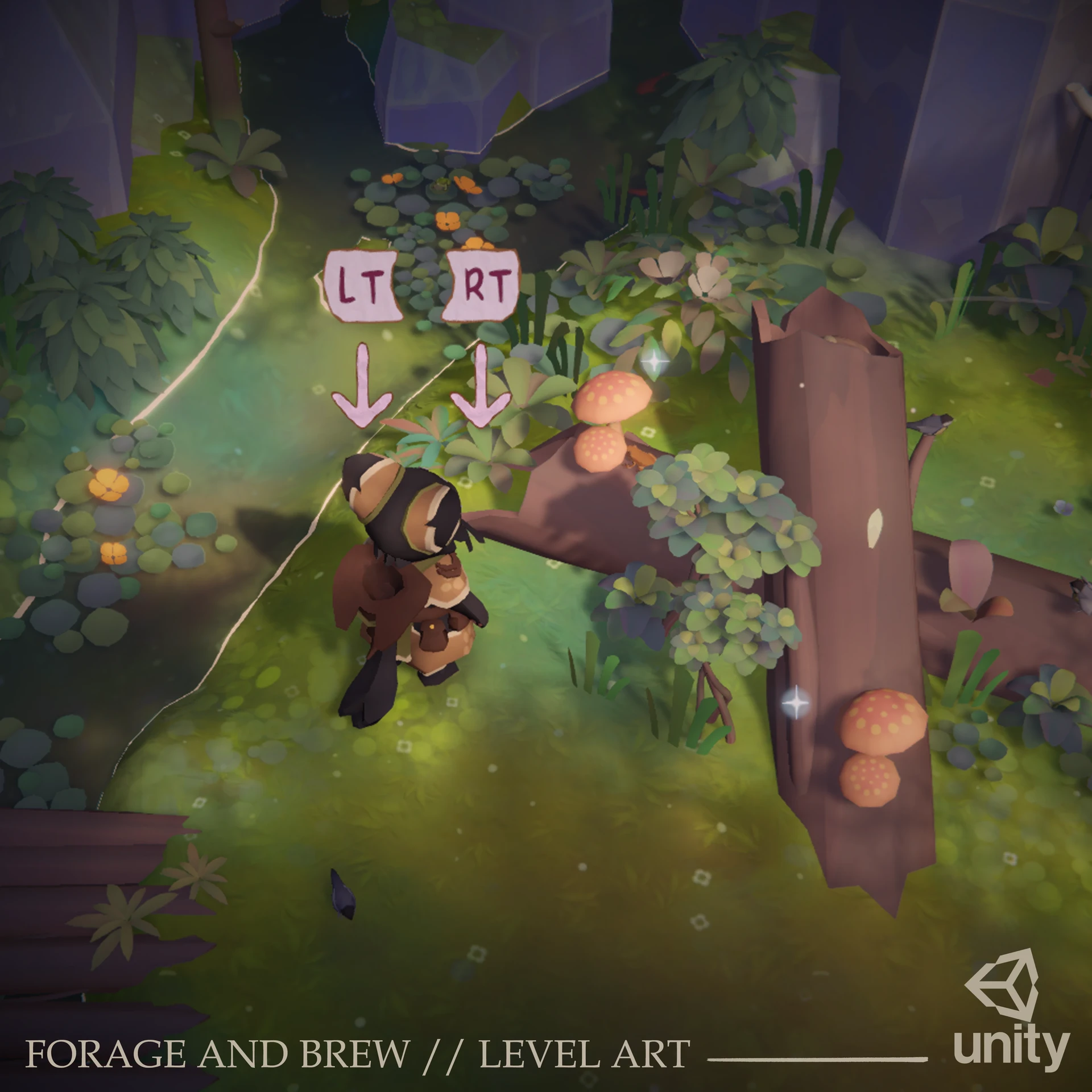 ArtStation - Forage and Brew # 2 - Level art
