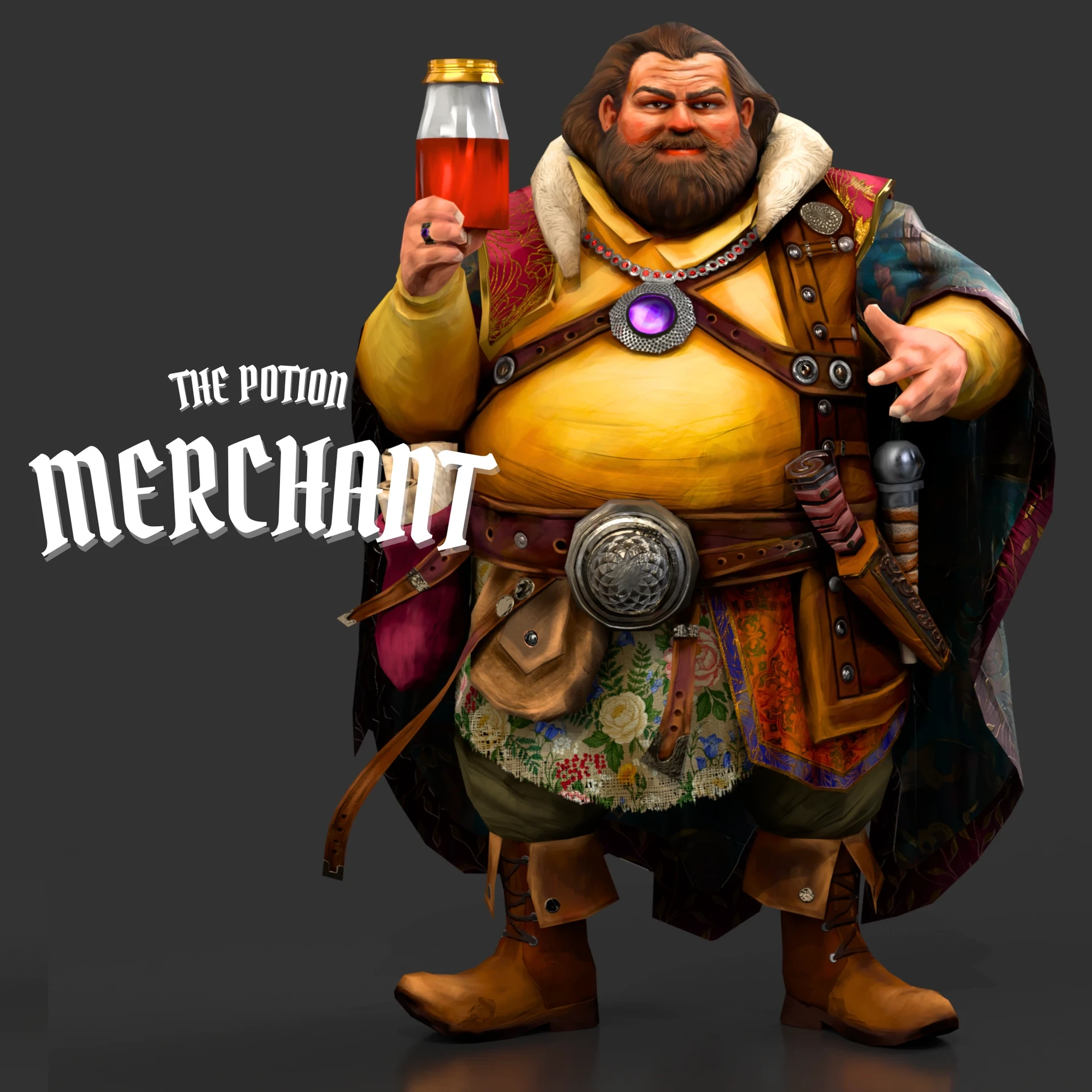 ArtStation - The Potion Merchant