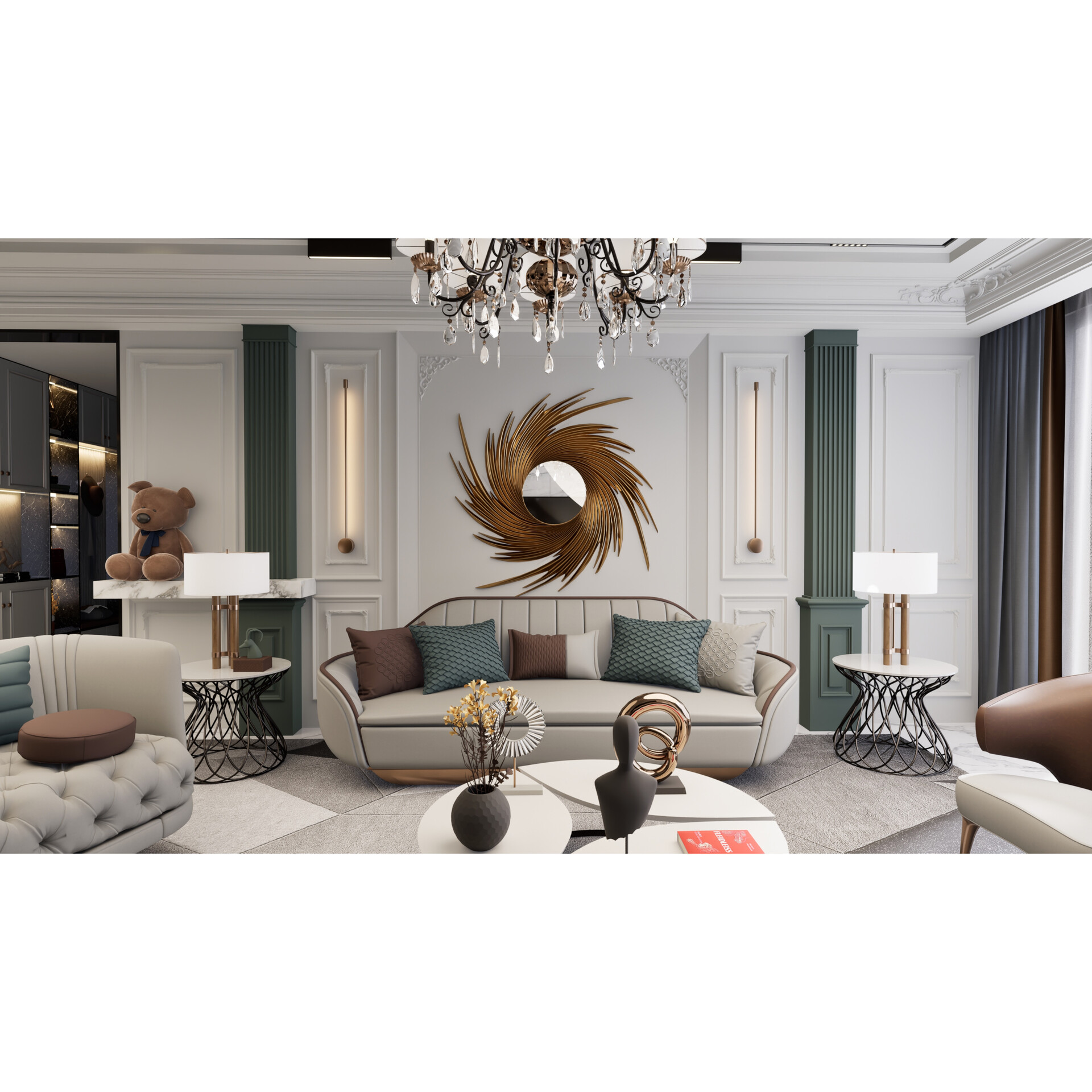 ArtStation - Modern Luxury Living Room - Unreal Engine 5