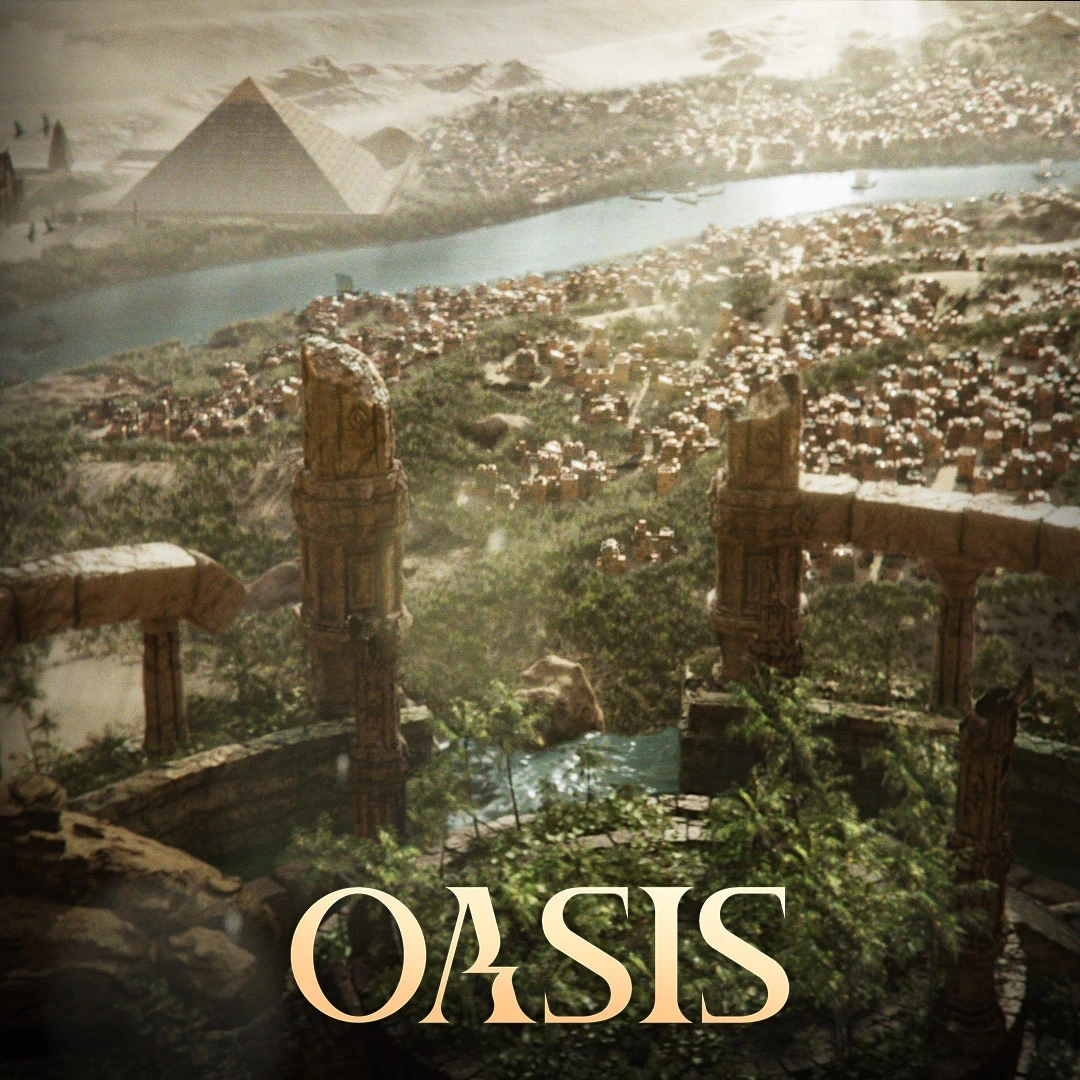 ArtStation - OASIS - 3D Environment