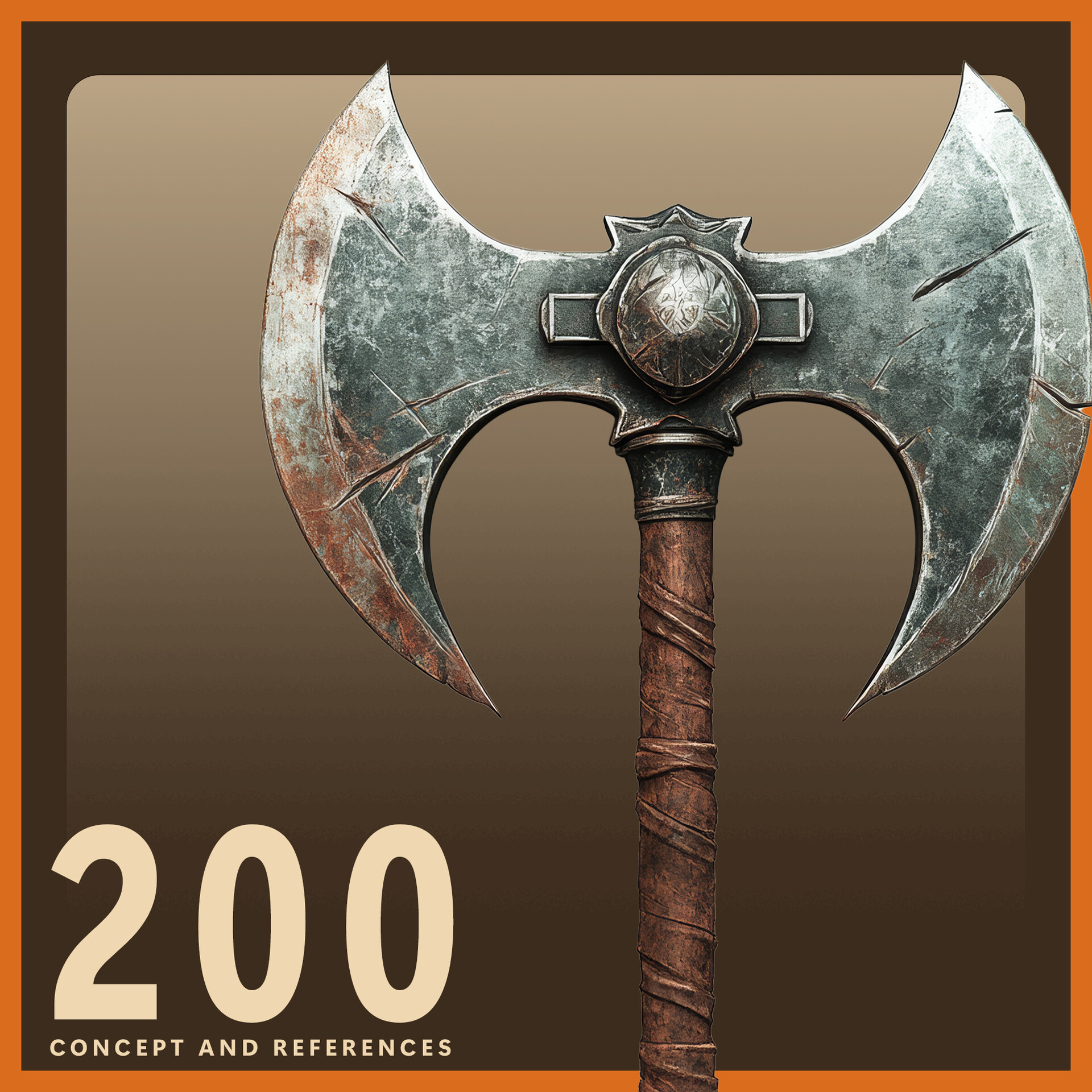 ArtStation - 200 Realistic Battle Axe Concept and Reference