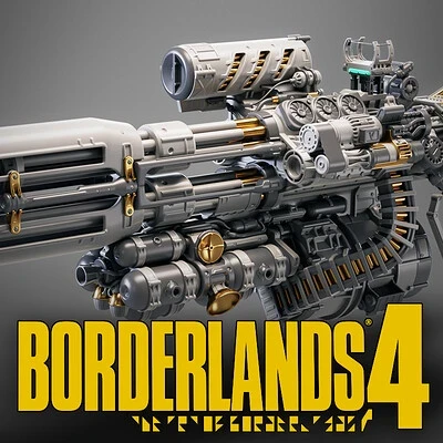 ArtStation - Borderlands 4: Vladof Heavy Weapon 02