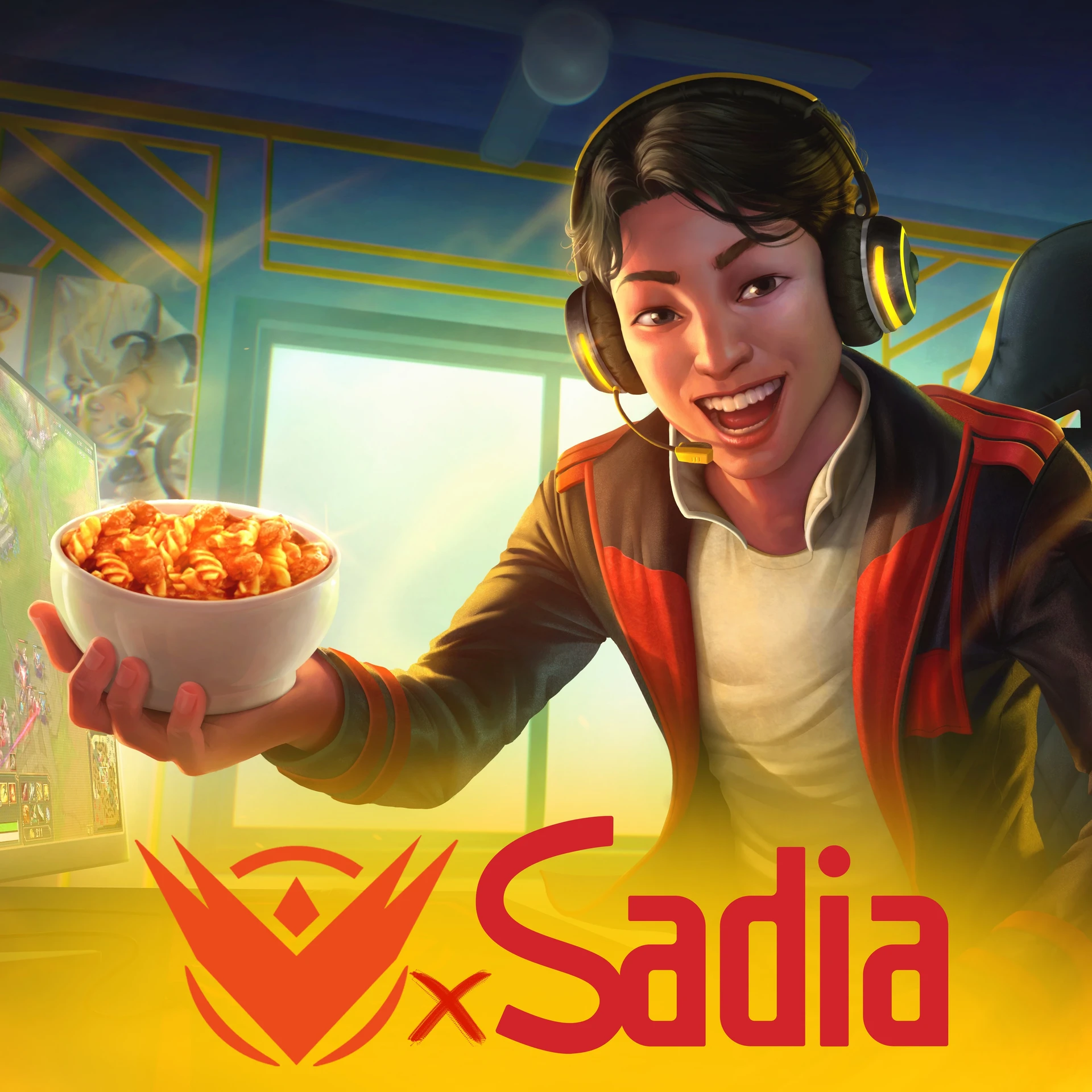 ArtStation - KeyArt Sadia x LTA sul Illustration SplashArt (GaloDZN)