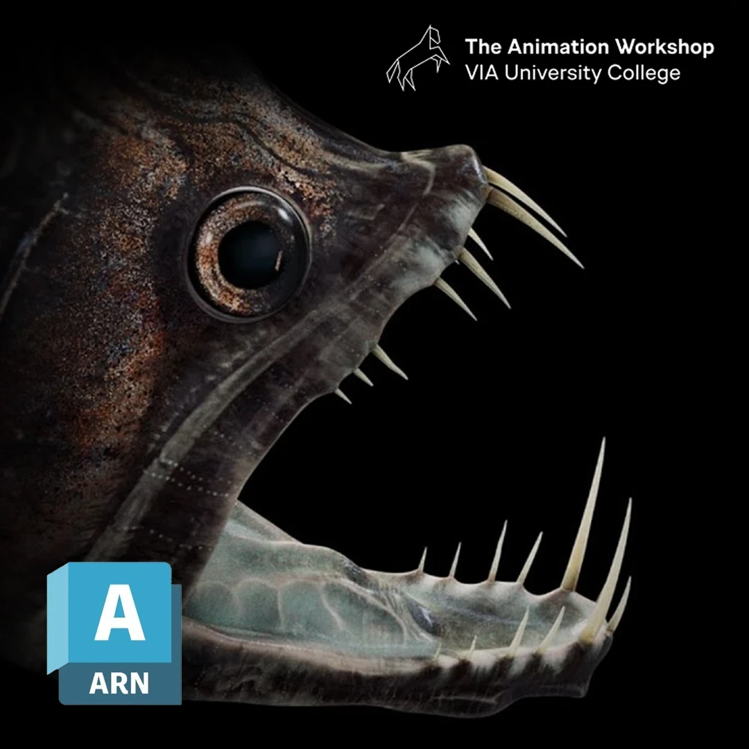 ArtStation - Wreck Crawler - 3D Deep sea fish