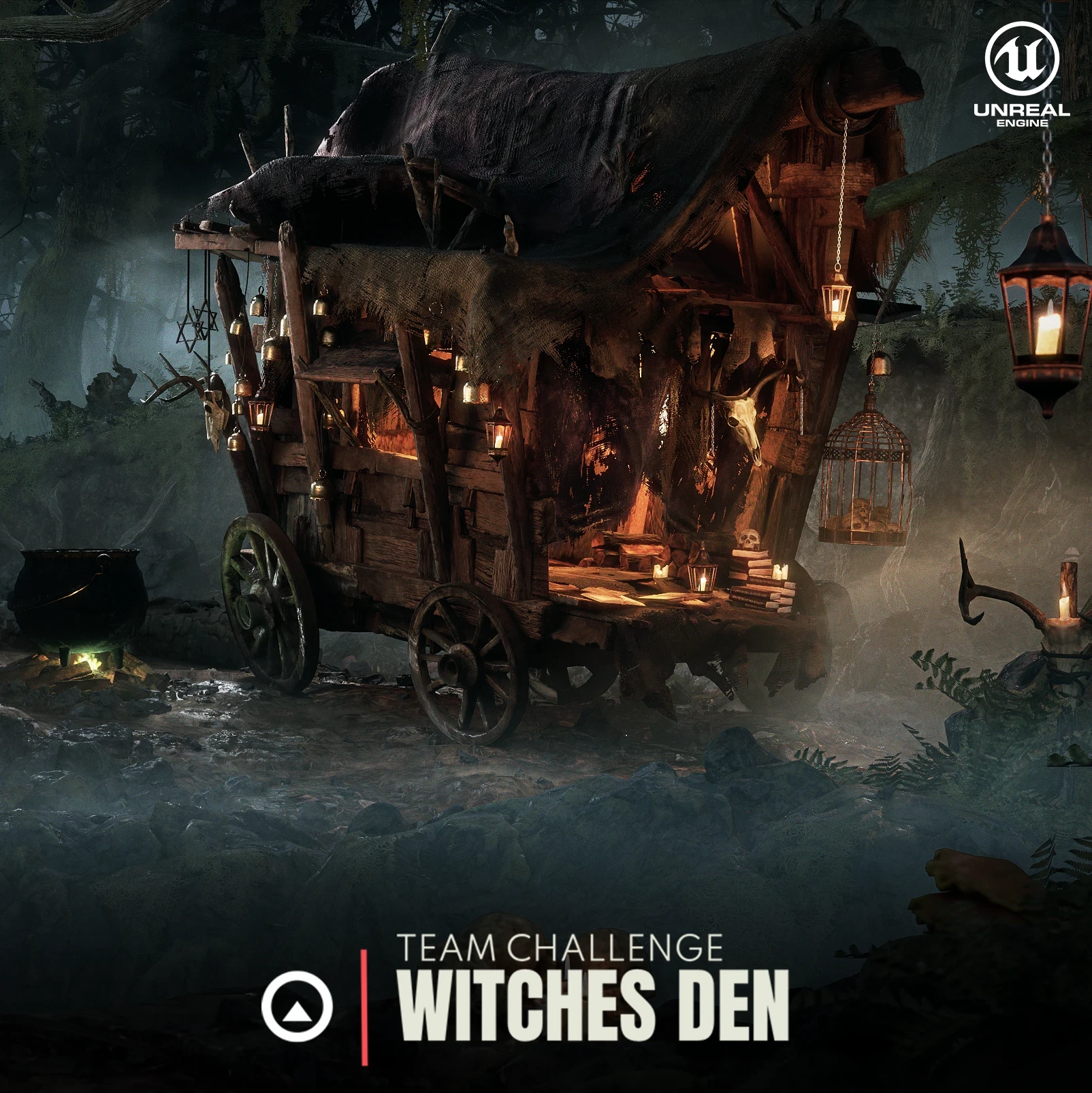ArtStation - Witches Den - Beyond Extent Team Challenge