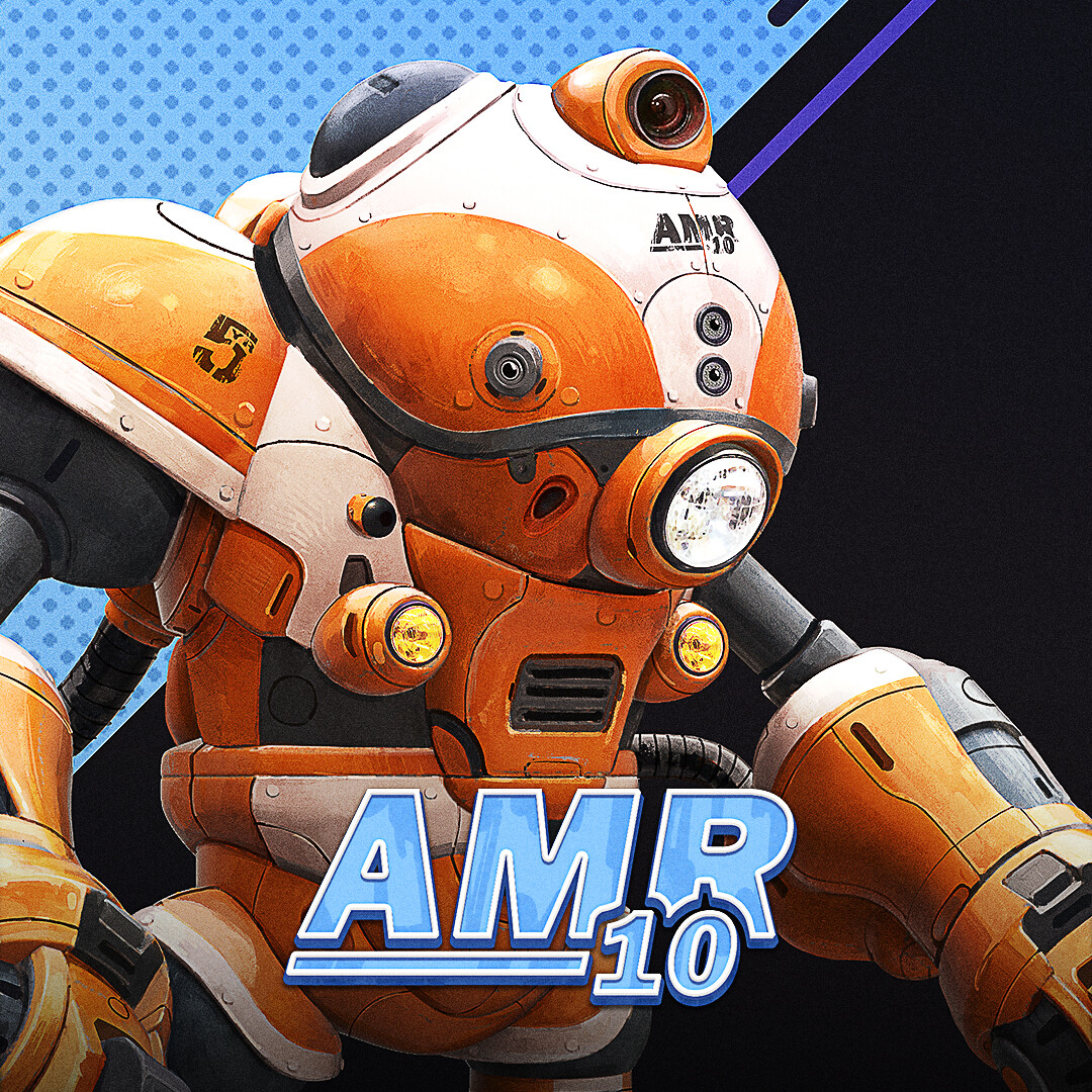 ArtStation - AMR 10 - Autonomous Mobile Robot