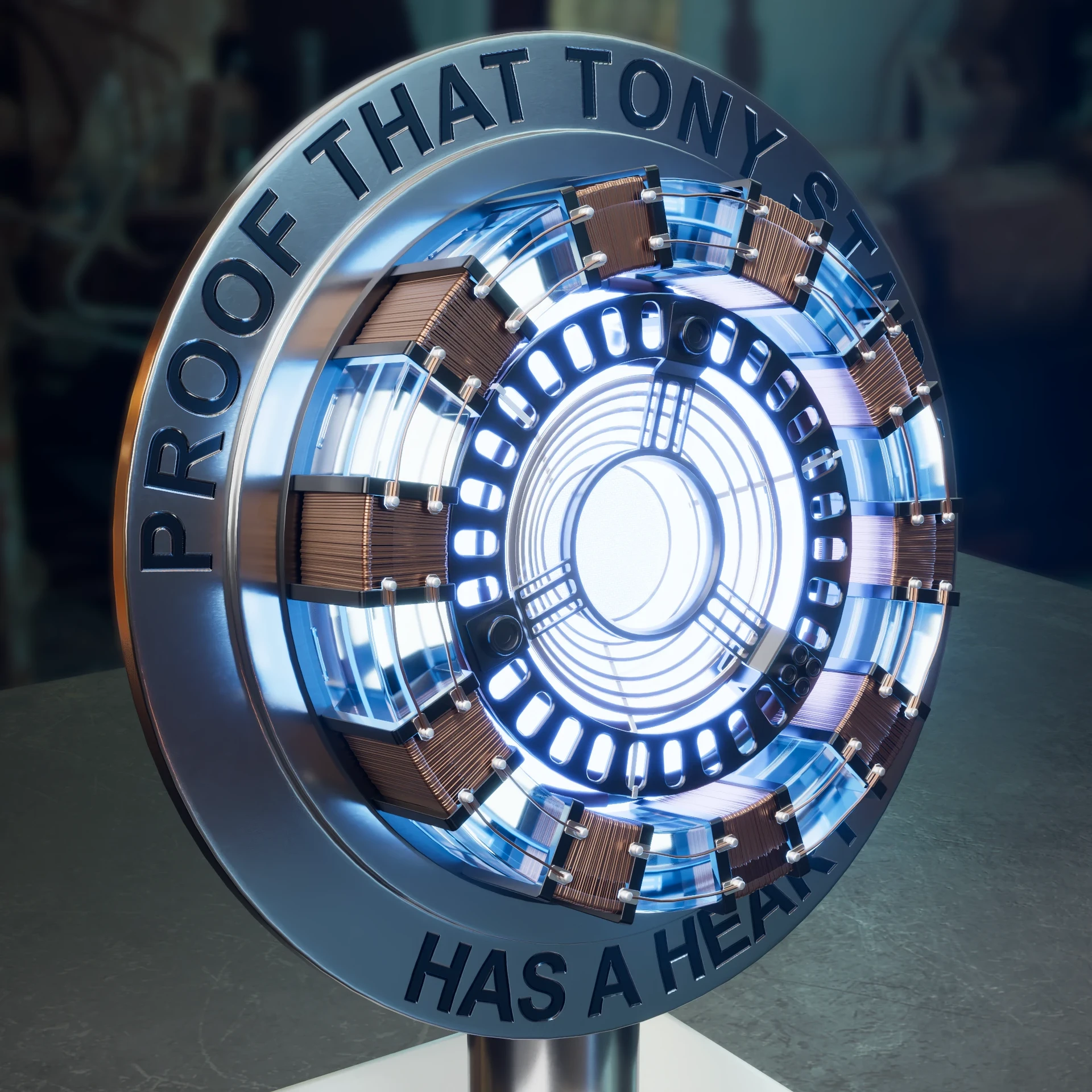 ArtStation - Iron Man - Arc Reactor MK1