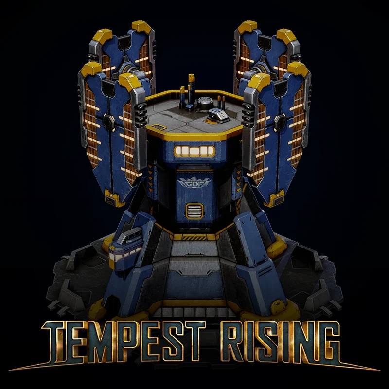 ArtStation - Tempest Rising - GDF Superweapon: Drone Strike Station