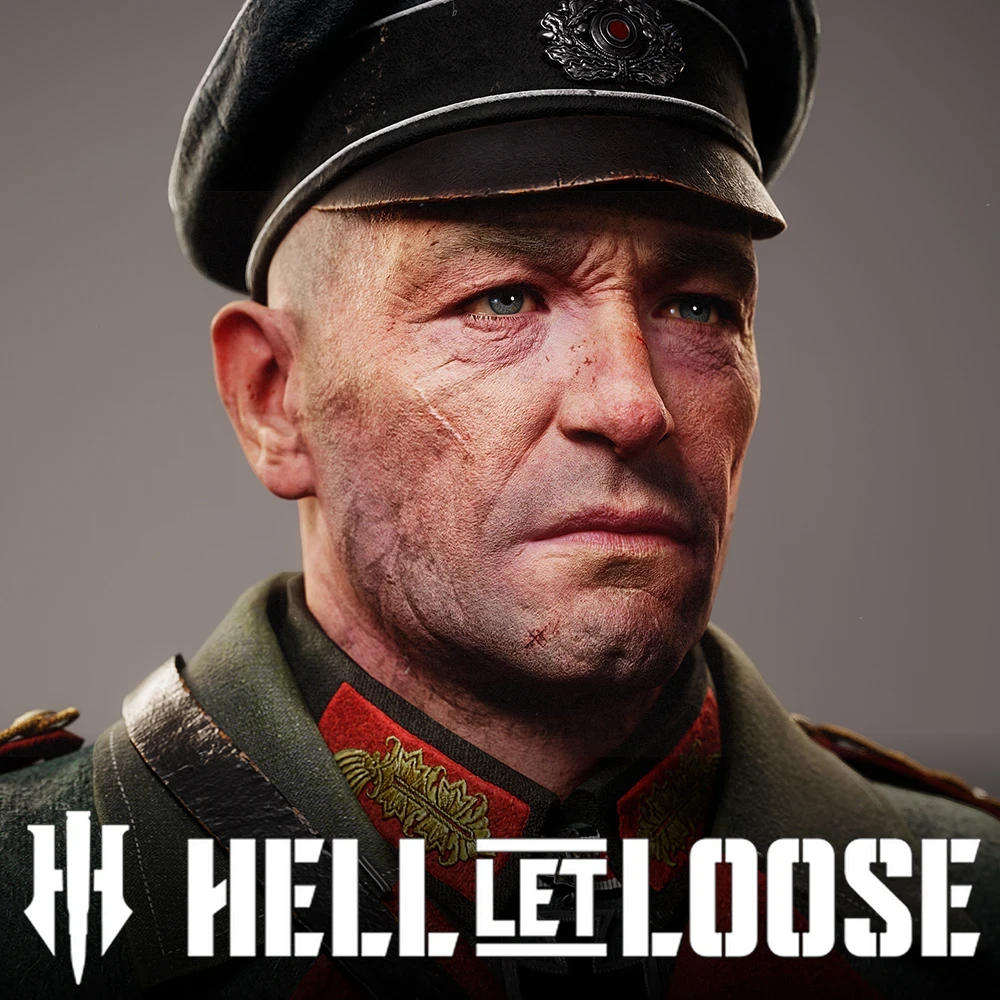 ArtStation - Hell Let Loose - German Head - 'Walter'