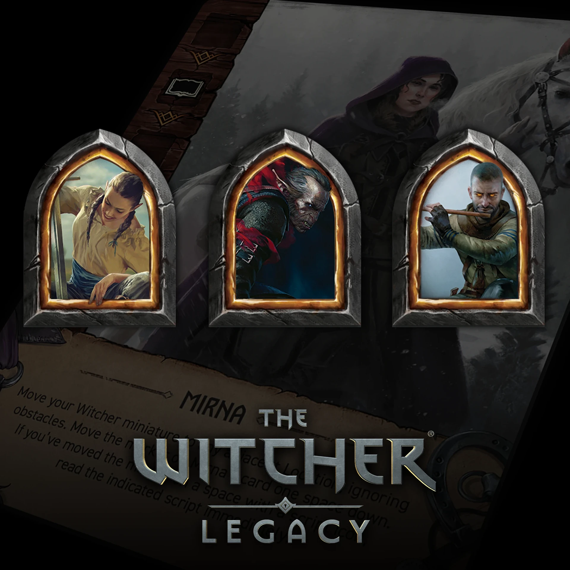 ArtStation - The Witcher: Legacy – Additional character tokens & Mirna card