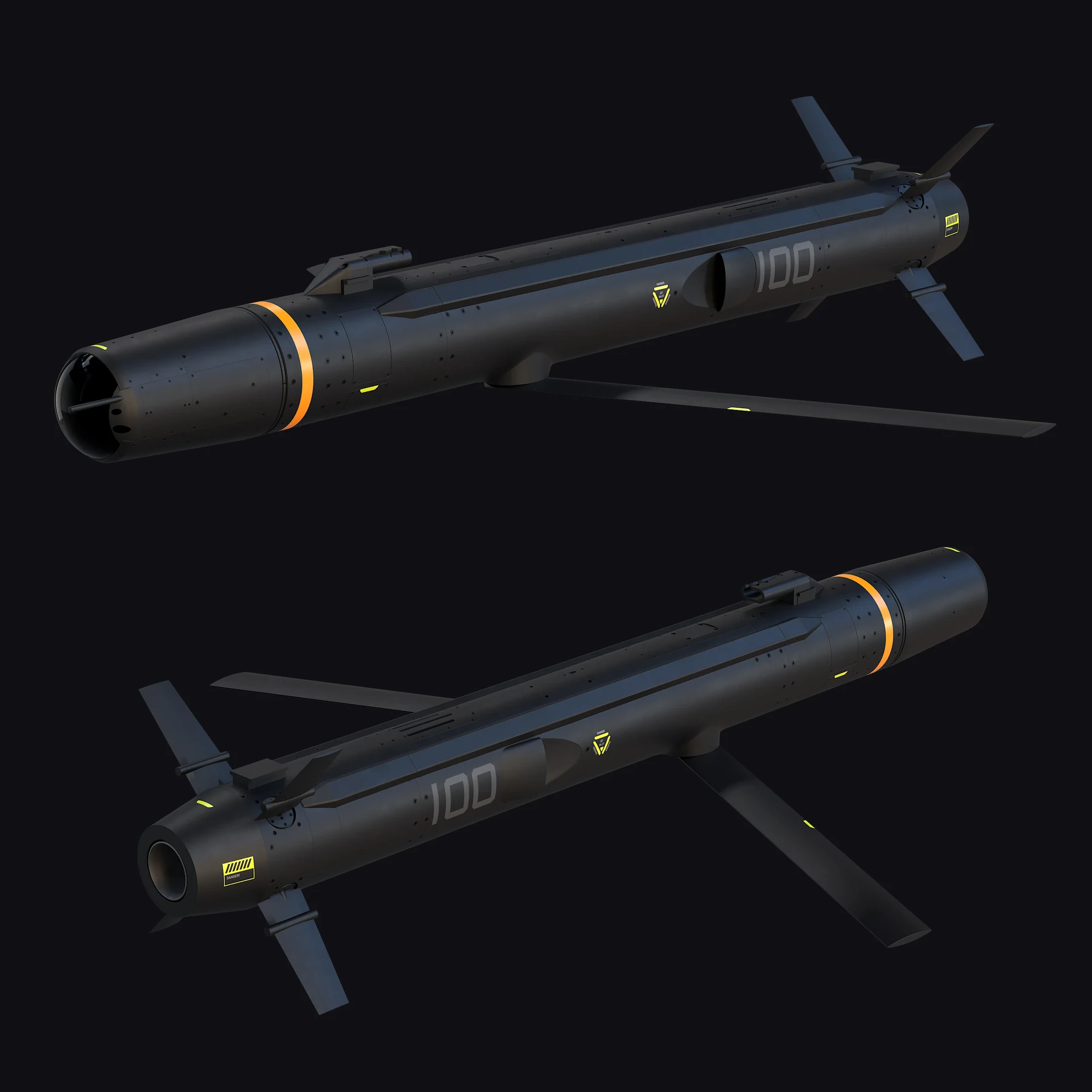 ArtStation - Barracuda M-100 Cruise Missile