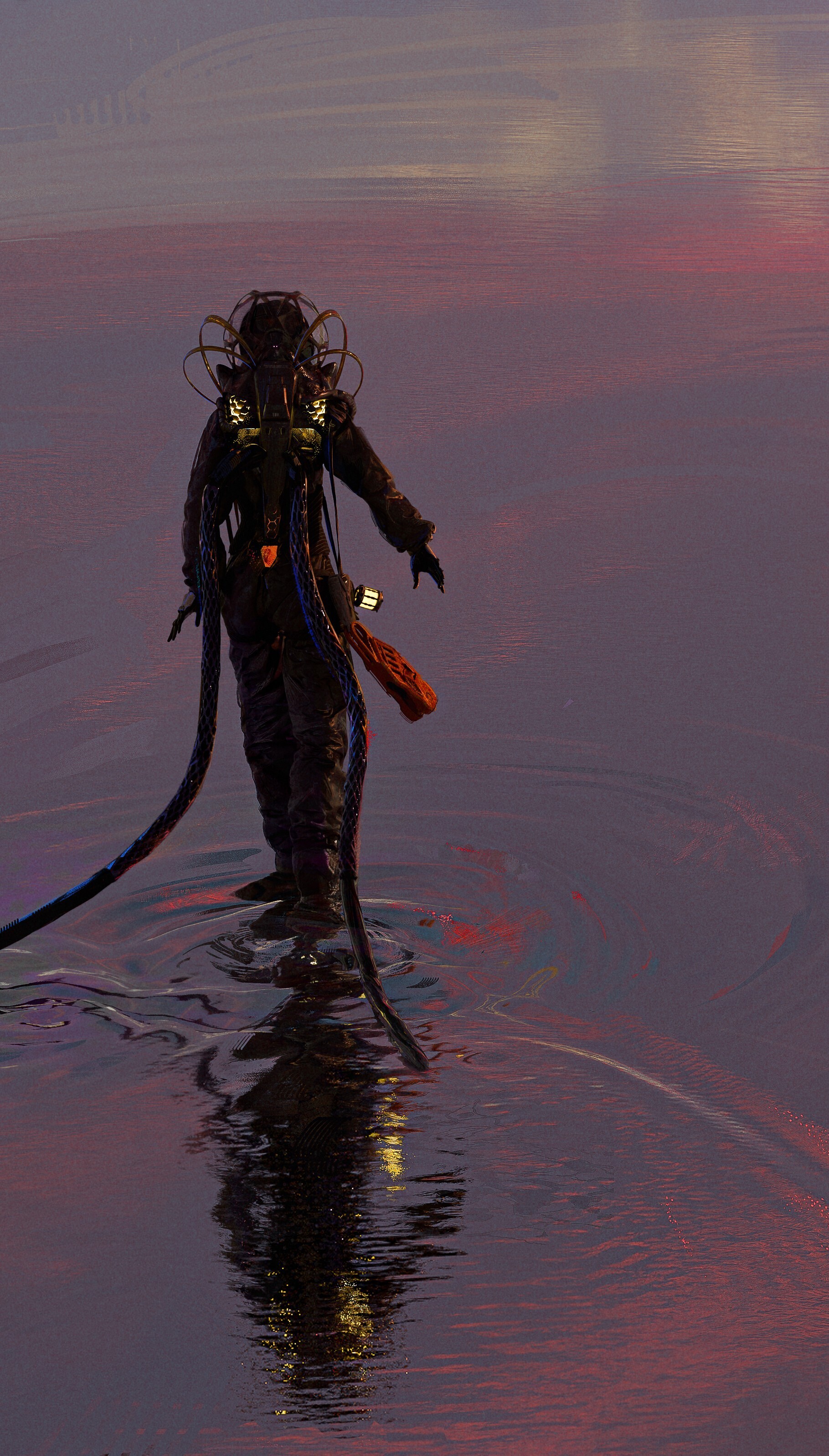 ArtStation - Pink waters