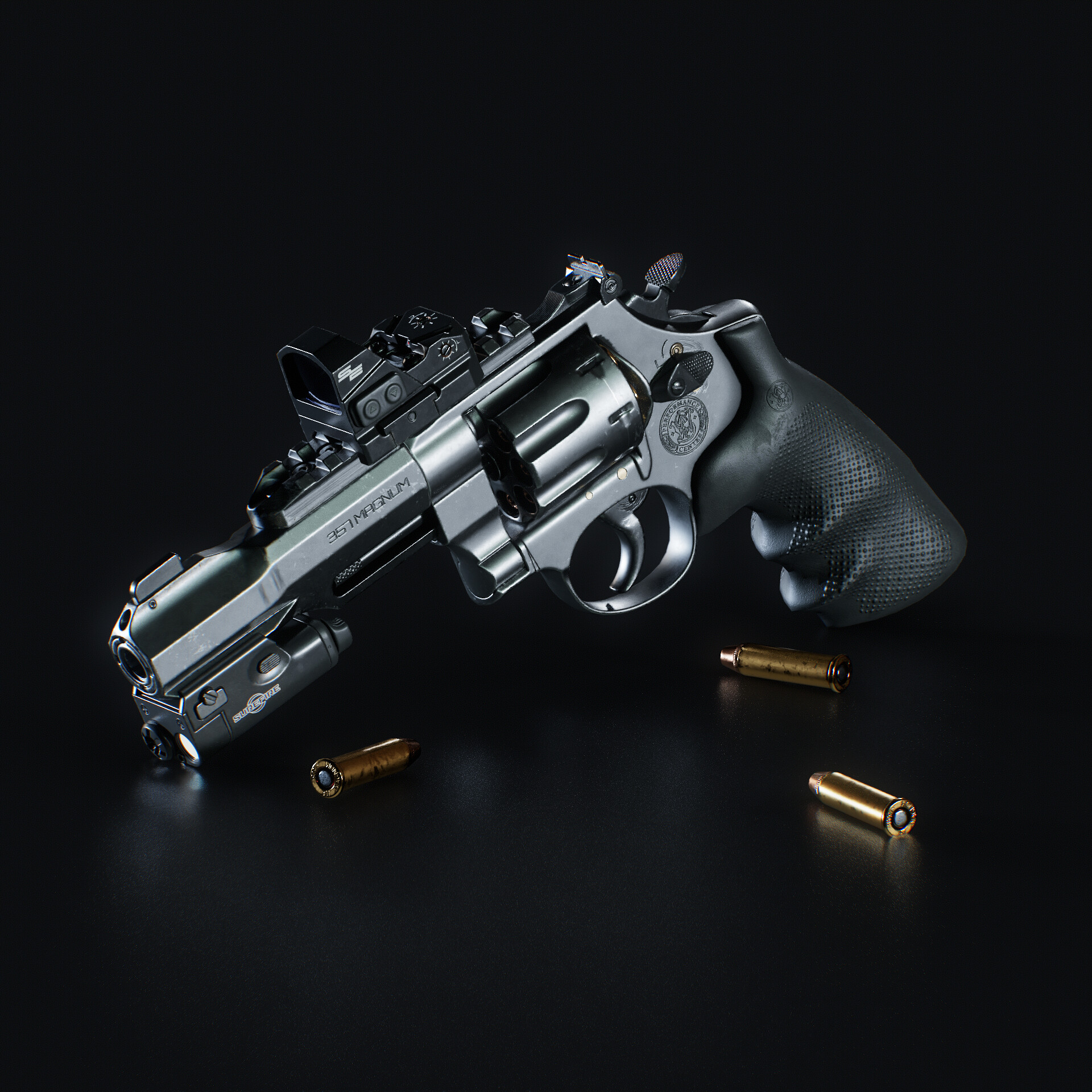 ArtStation - Smith & Wesson M&P R8