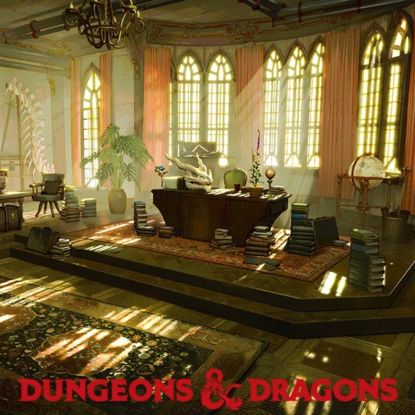 ArtStation - D&D - Archaeologist Room