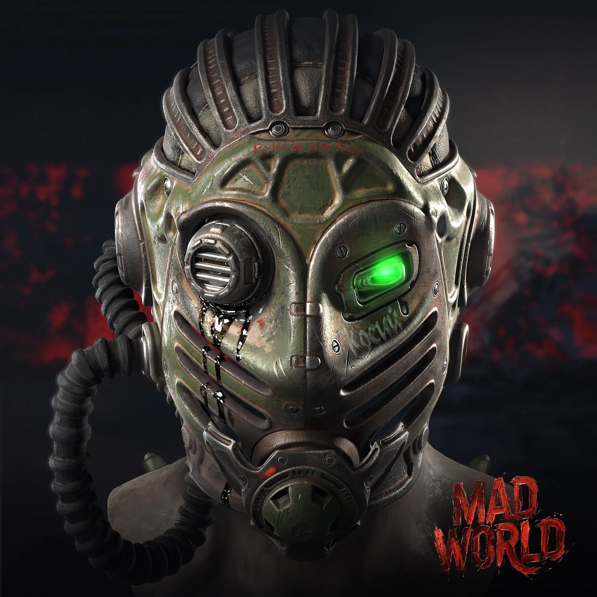 ArtStation - "Void Voice" (MK-2) Mask Design