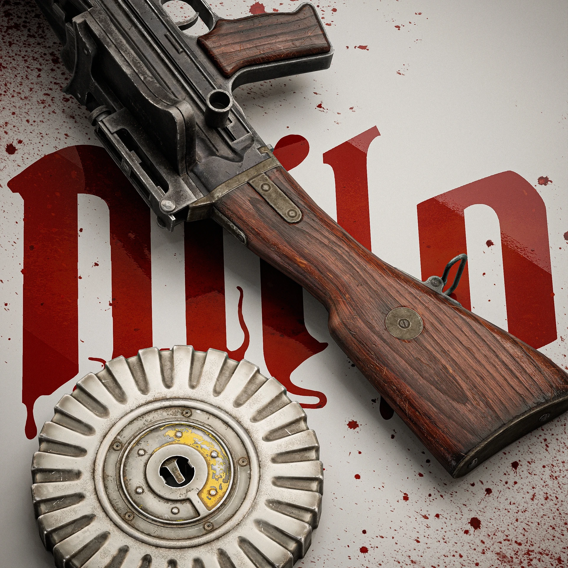 ArtStation - Lewis Gun | Milo