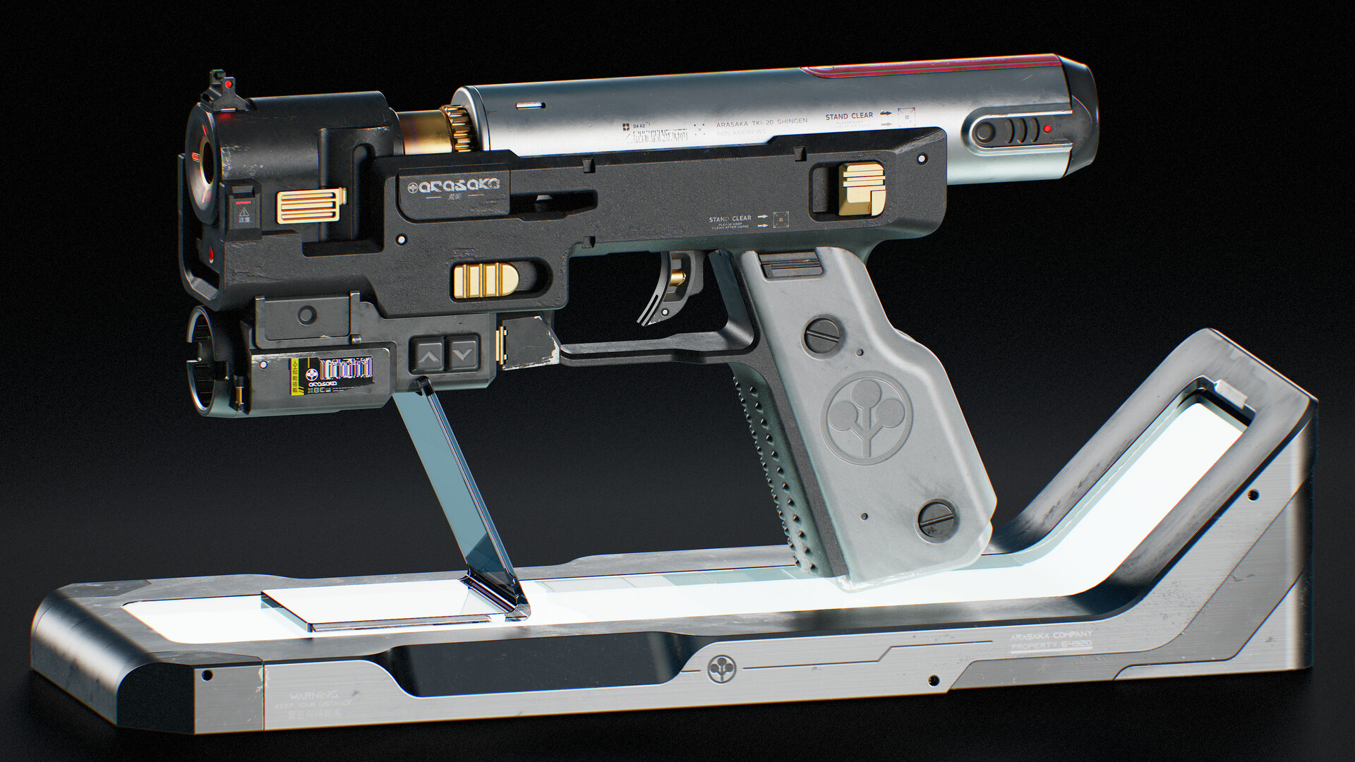 ArtStation - Arasaka weapon