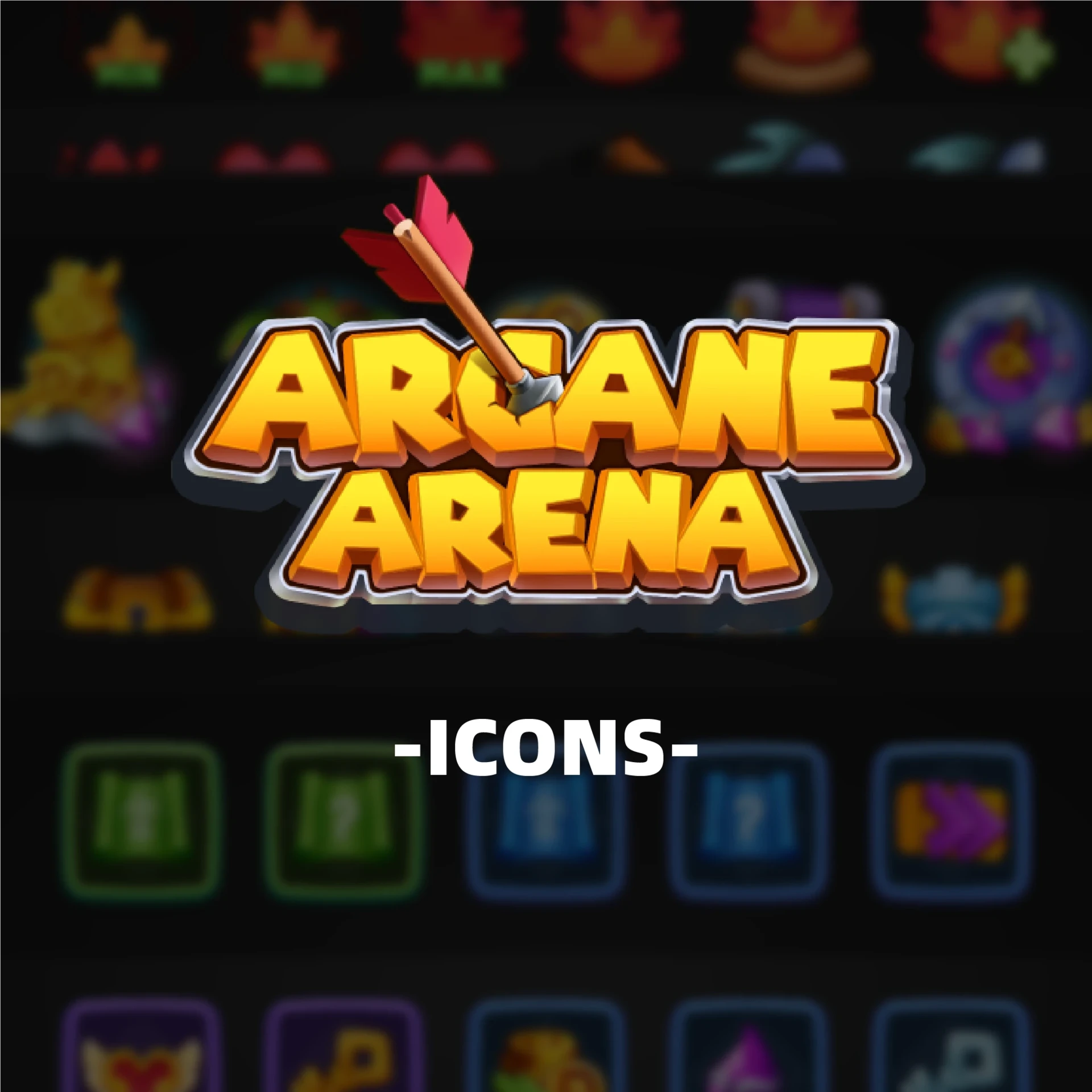 ArtStation - Arcane Arena- Icons Design