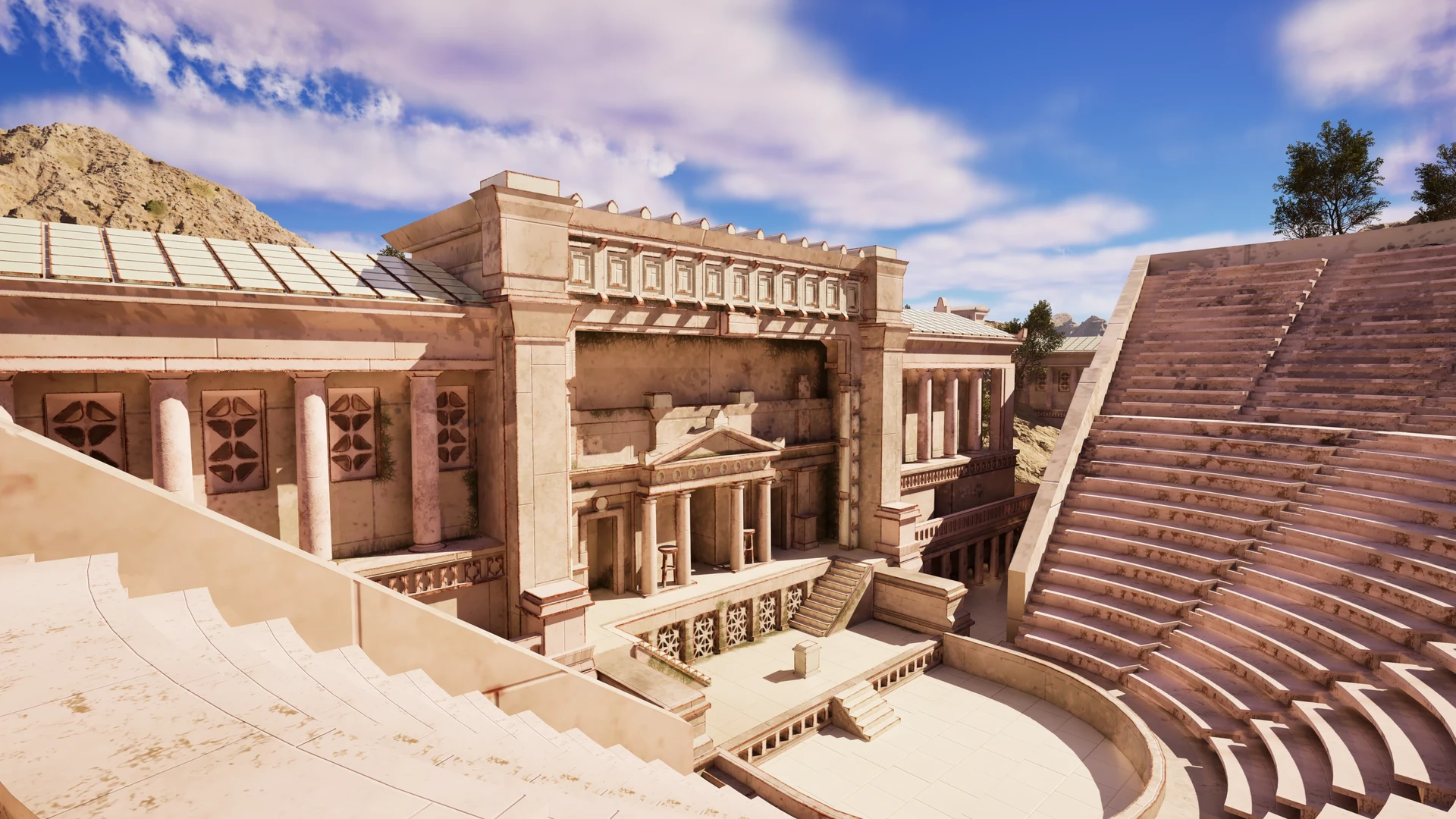 ArtStation - Ancient Greek Theatre
