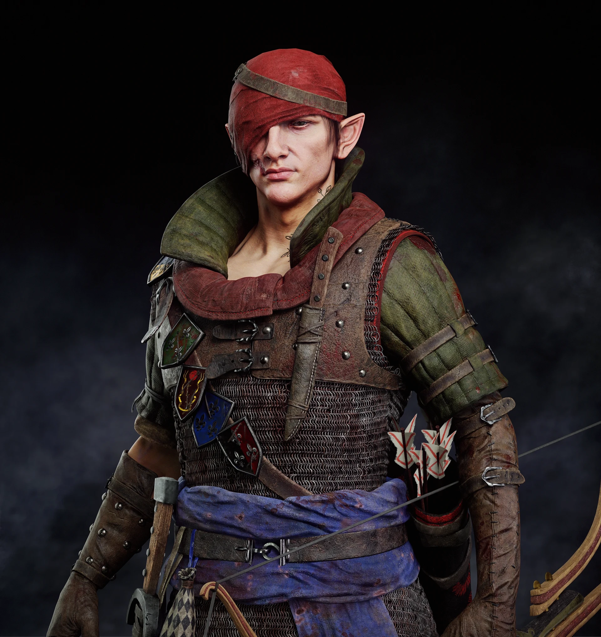 ArtStation - Iorweth - The Witcher 2 Fanart
